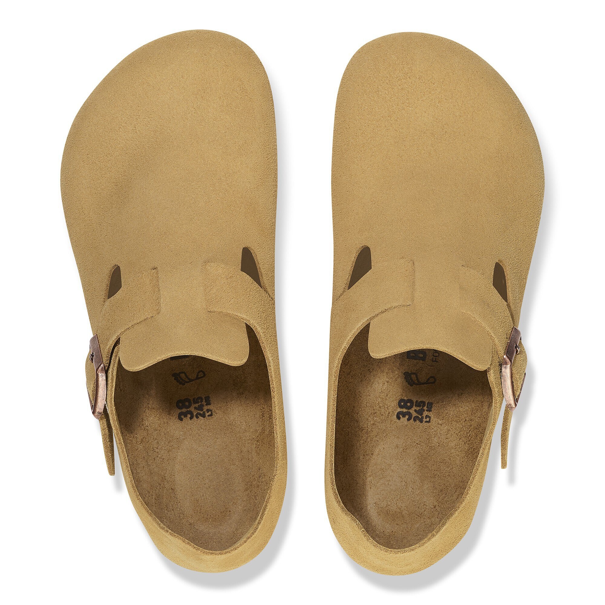 London Suede Leather Latte Cream | BIRKENSTOCK