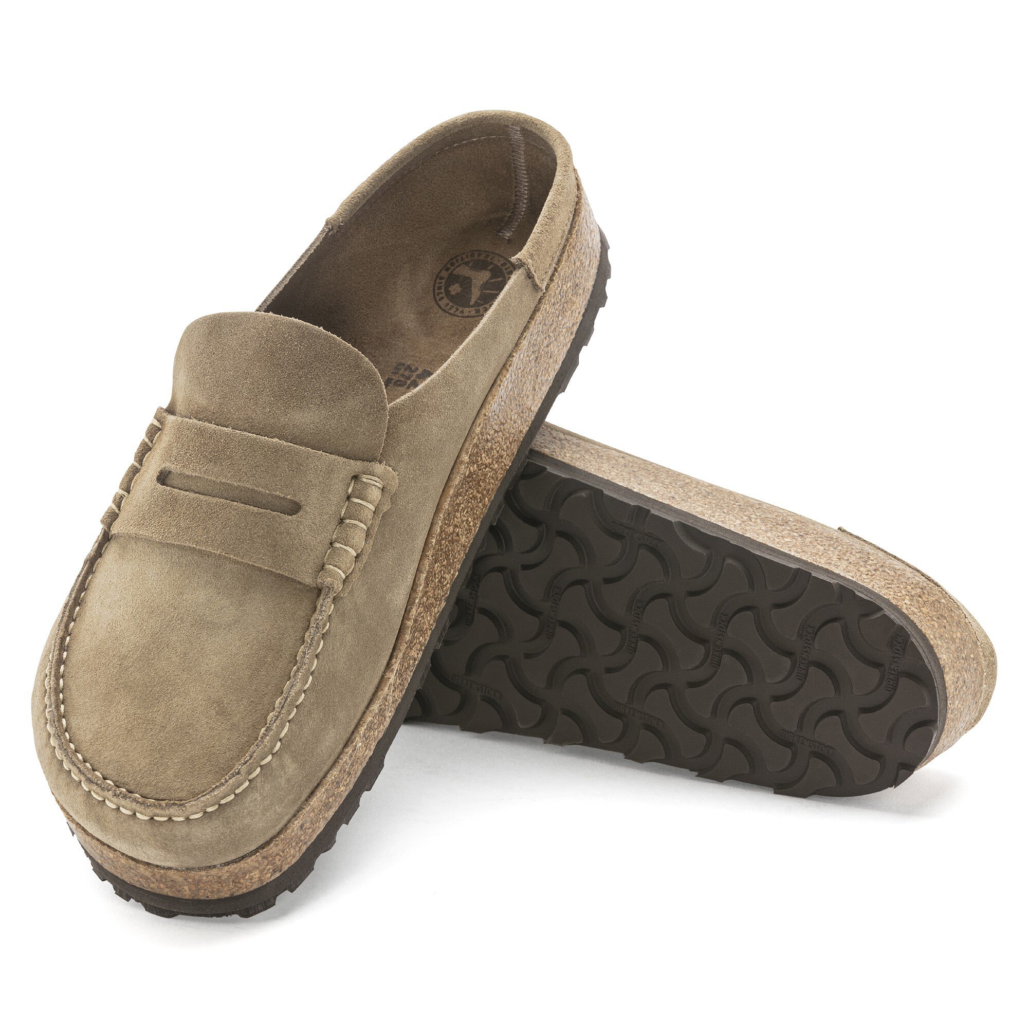 Naples Suede Leather Taupe | BIRKENSTOCK