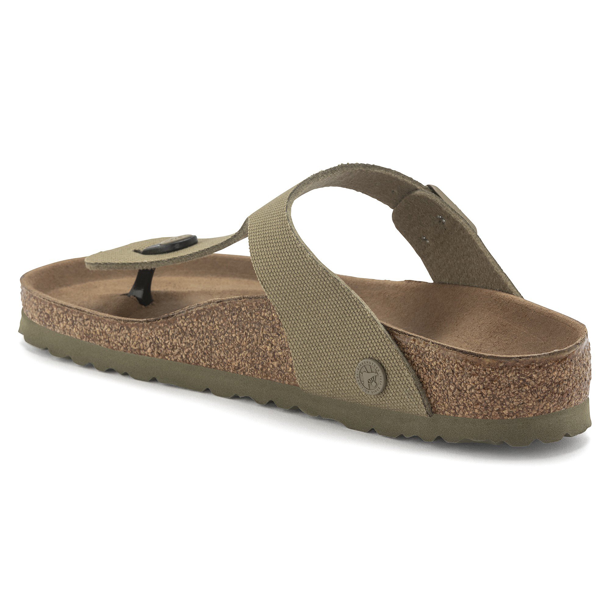 Gizeh Vegan Textile Faded Khaki | BIRKENSTOCK