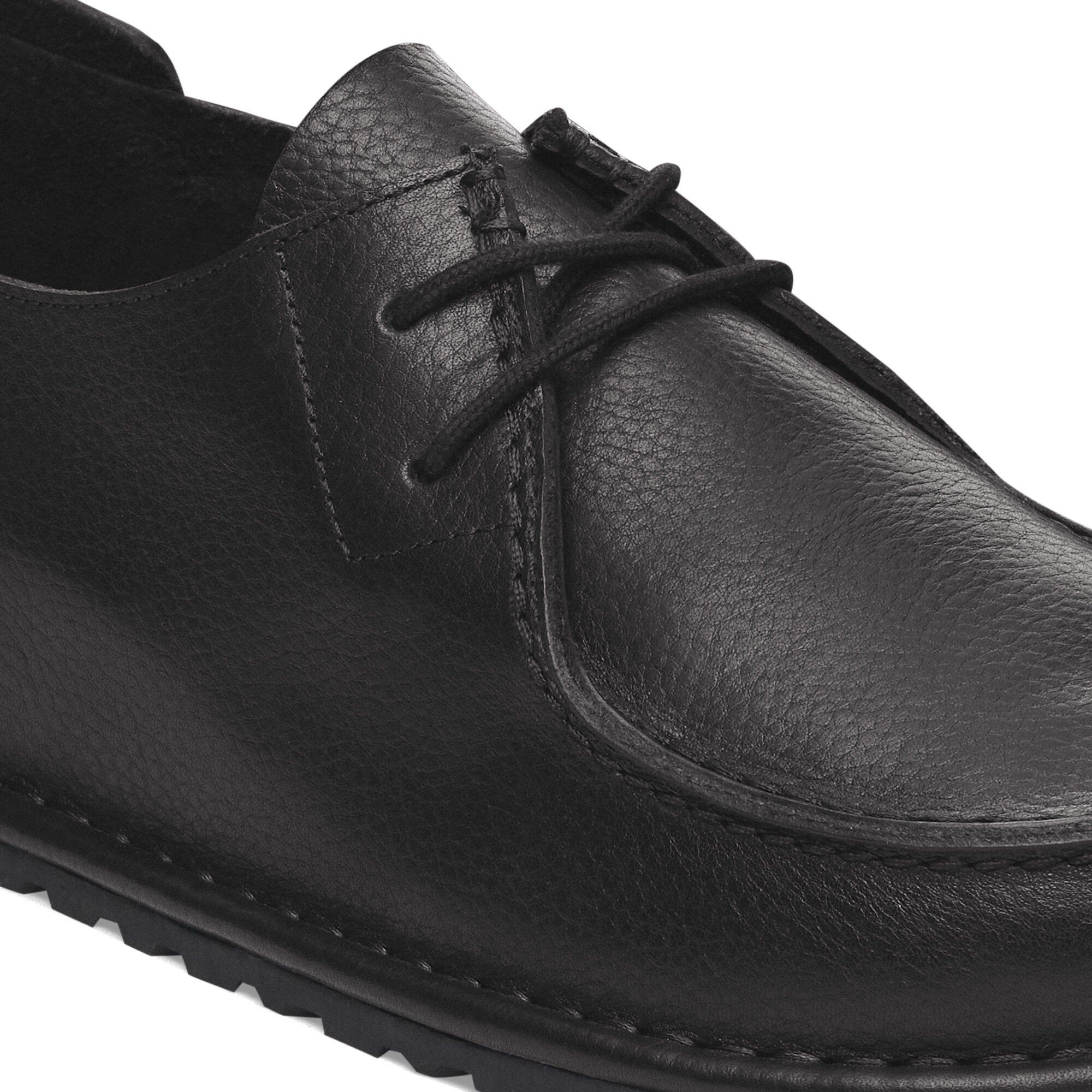 Utti Lace Leather Black | BIRKENSTOCK