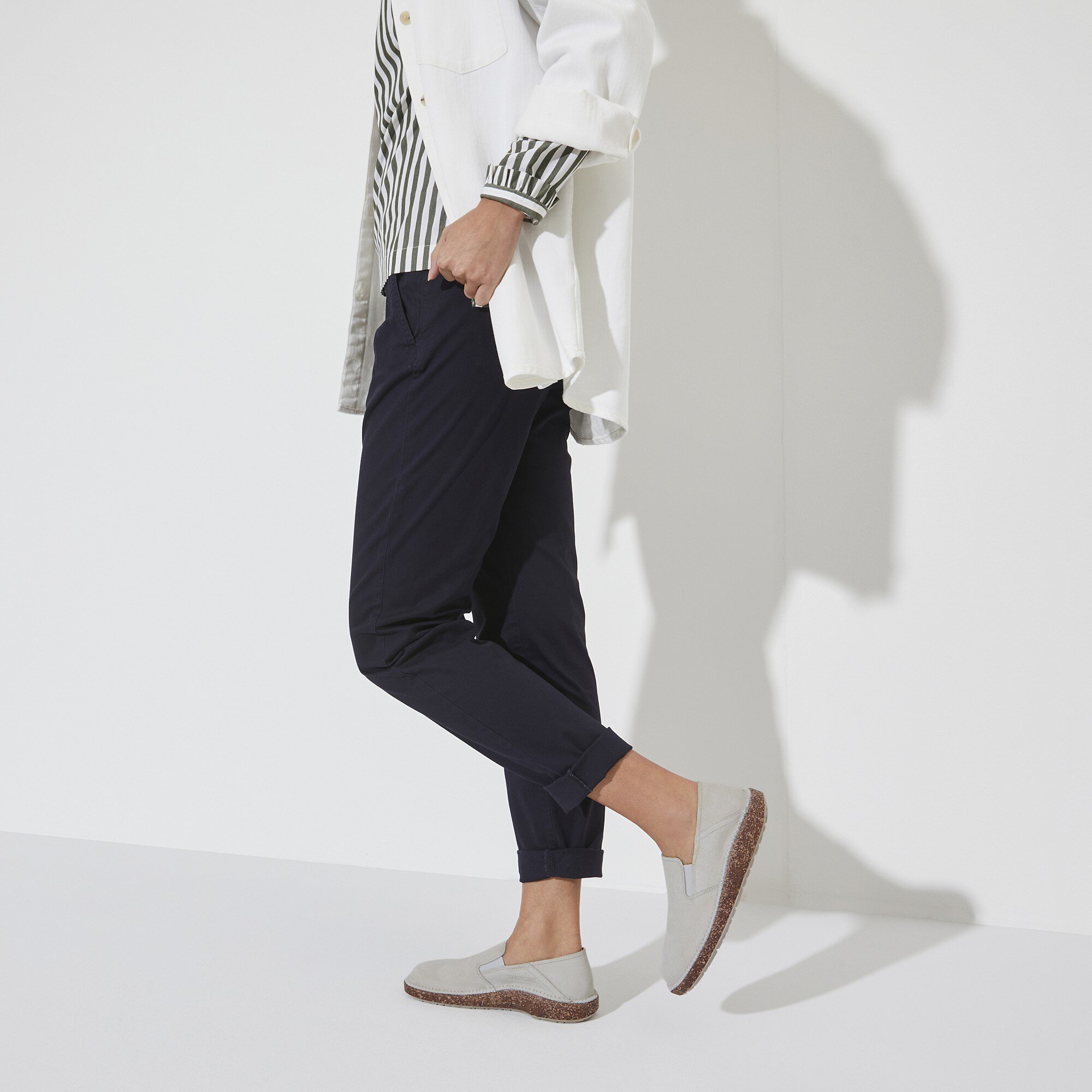 Callan Suede Leather Antique White | BIRKENSTOCK