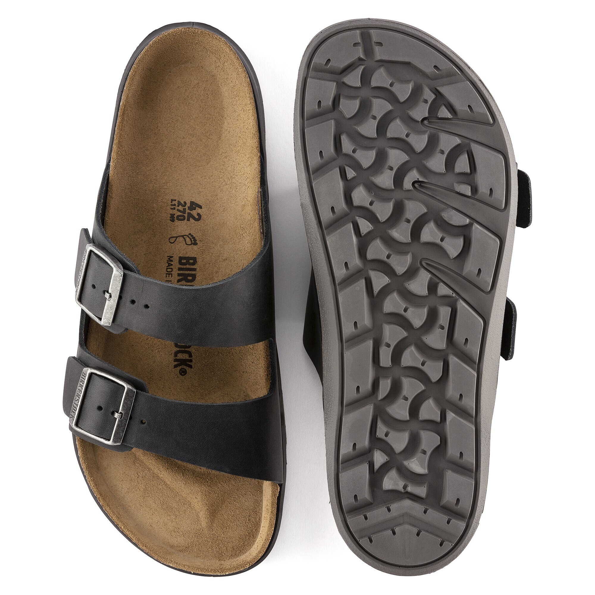 Arizona Crosstown Men Waxy Leather black | BIRKENSTOCK