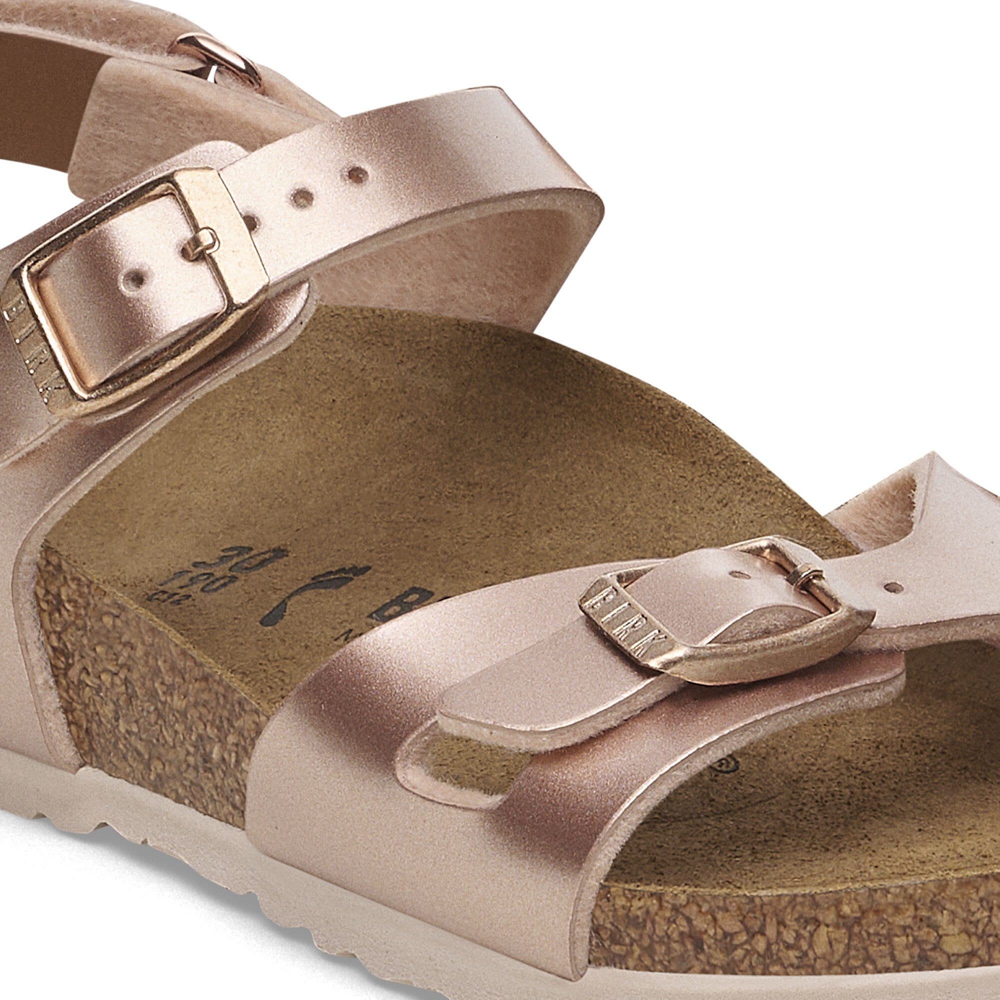 Rio AS Kids Birko-Flor Electric Metallic Copper | BIRKENSTOCK