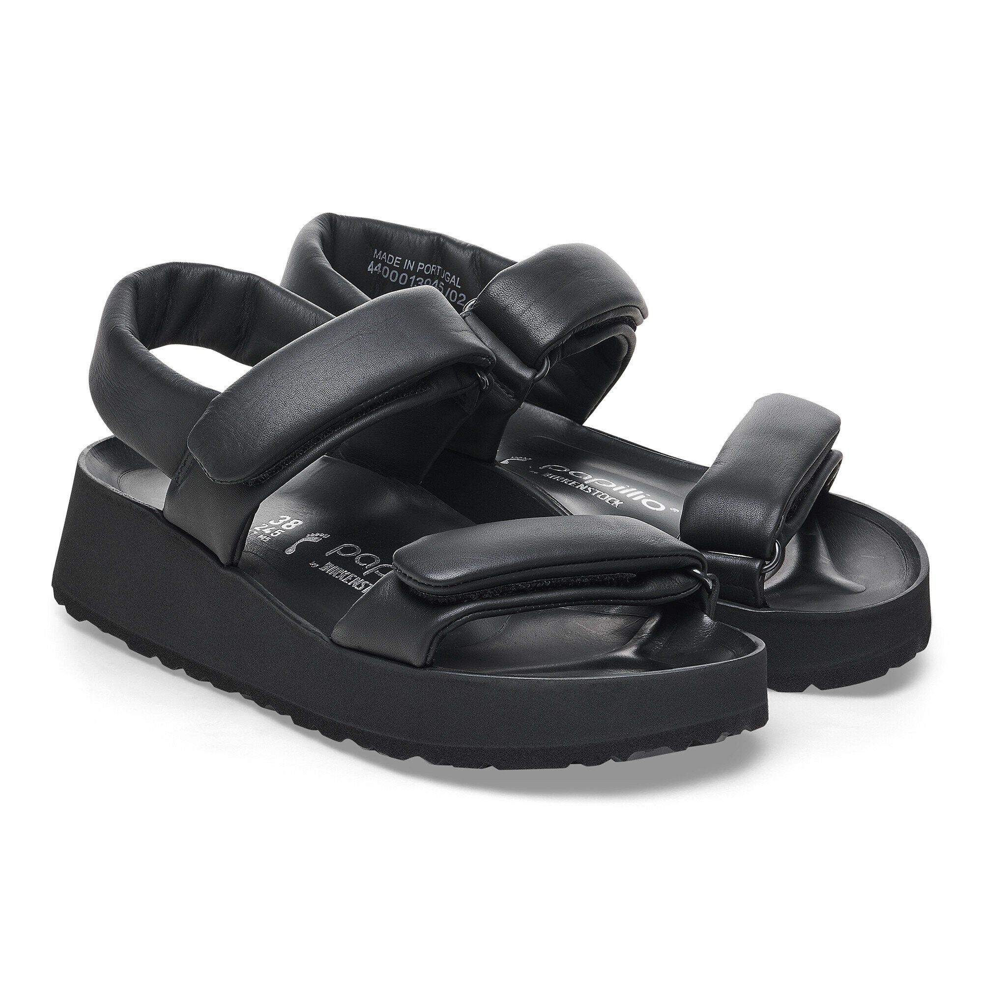 Theda Natural Leather Black | BIRKENSTOCK