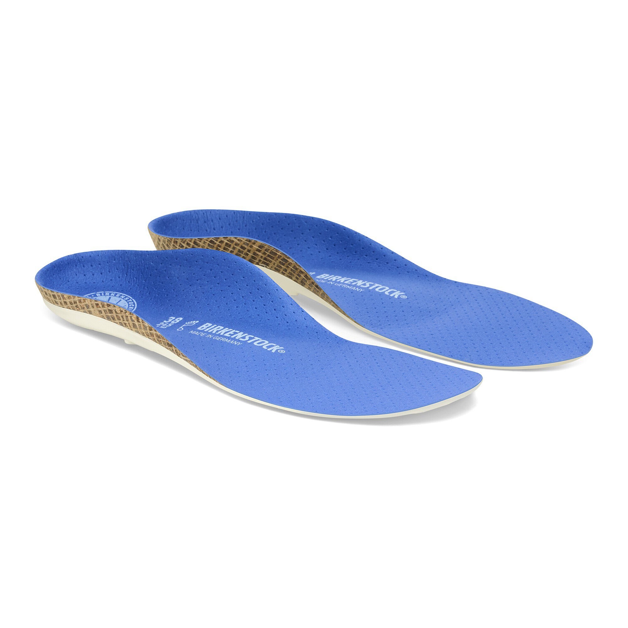 Blue Footbed for Sneakers/ ブルーフットベッド フルレングス マイクロファイバー ブルー | BIRKENSTOCK
