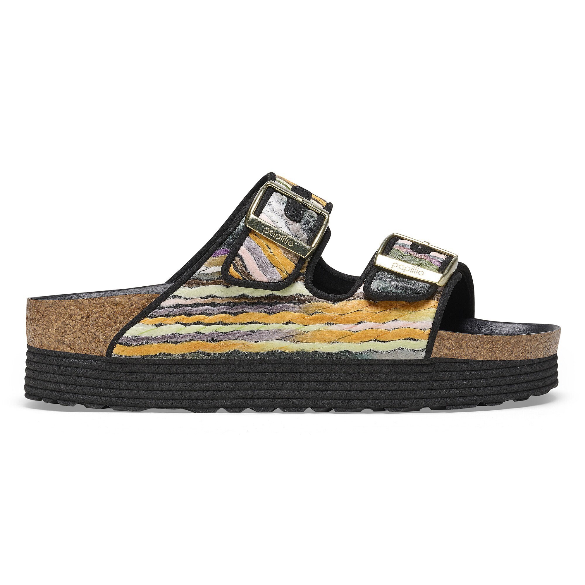 Arizona Platform Textile Multi Yellow | BIRKENSTOCK