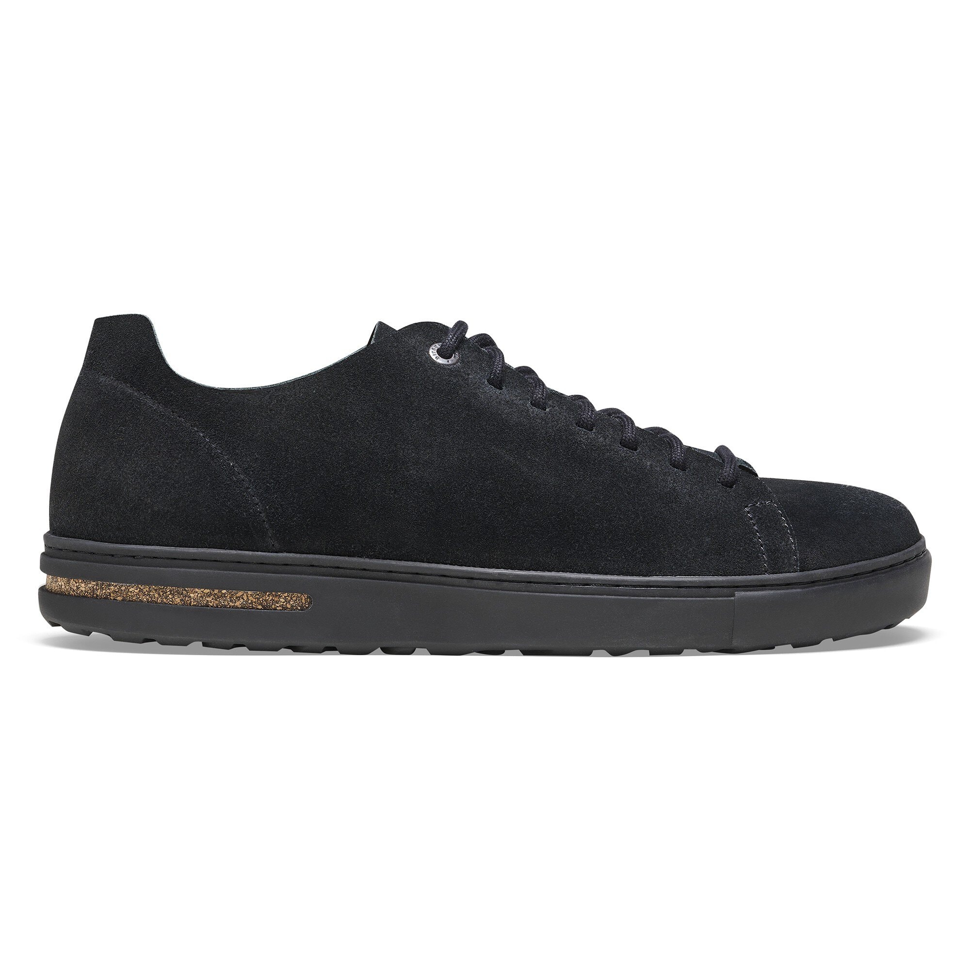Bend Low Decon Natural Leather Nubuck Triples Black | BIRKENSTOCK
