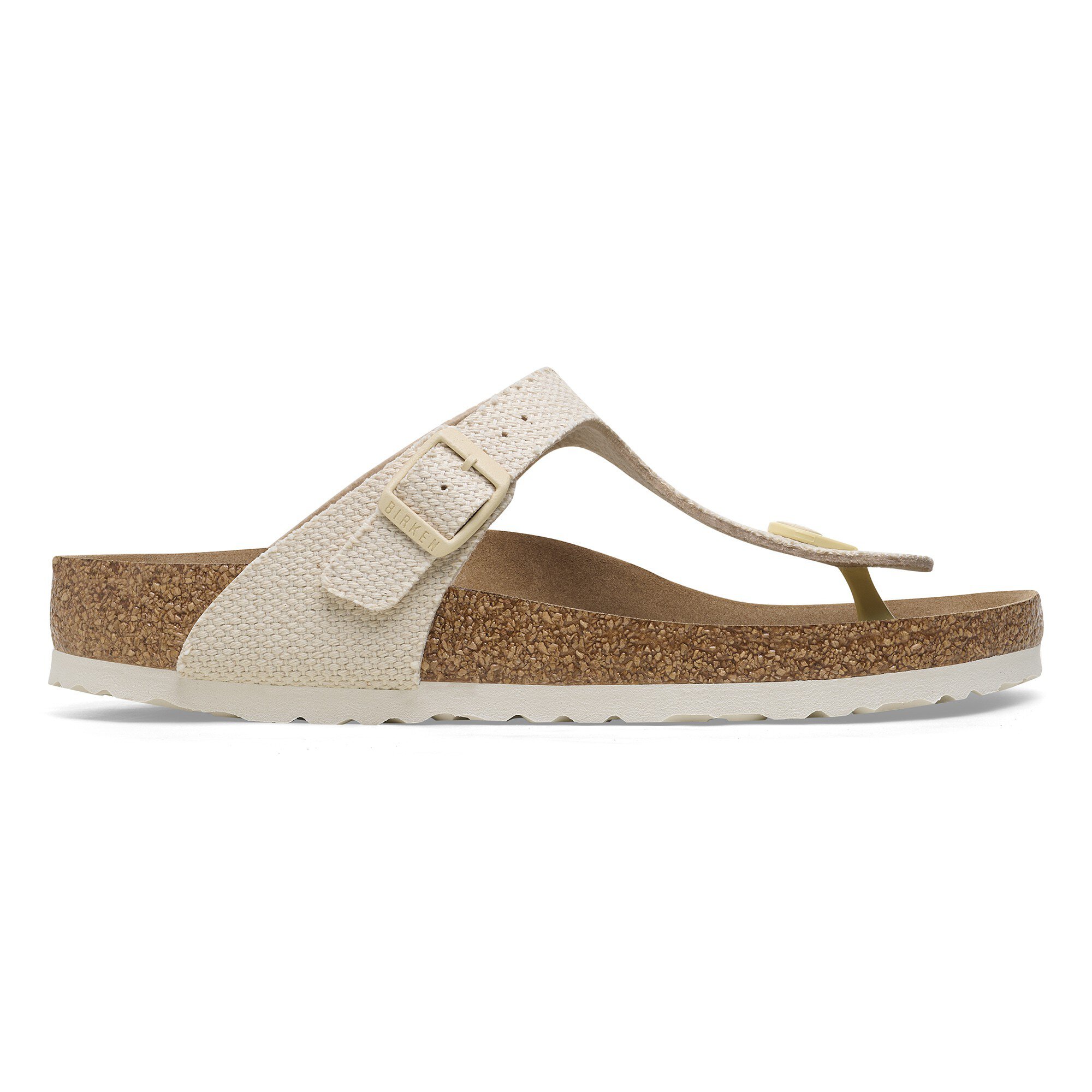 Gizeh Vegan Textile Canvas Eggshell | BIRKENSTOCK