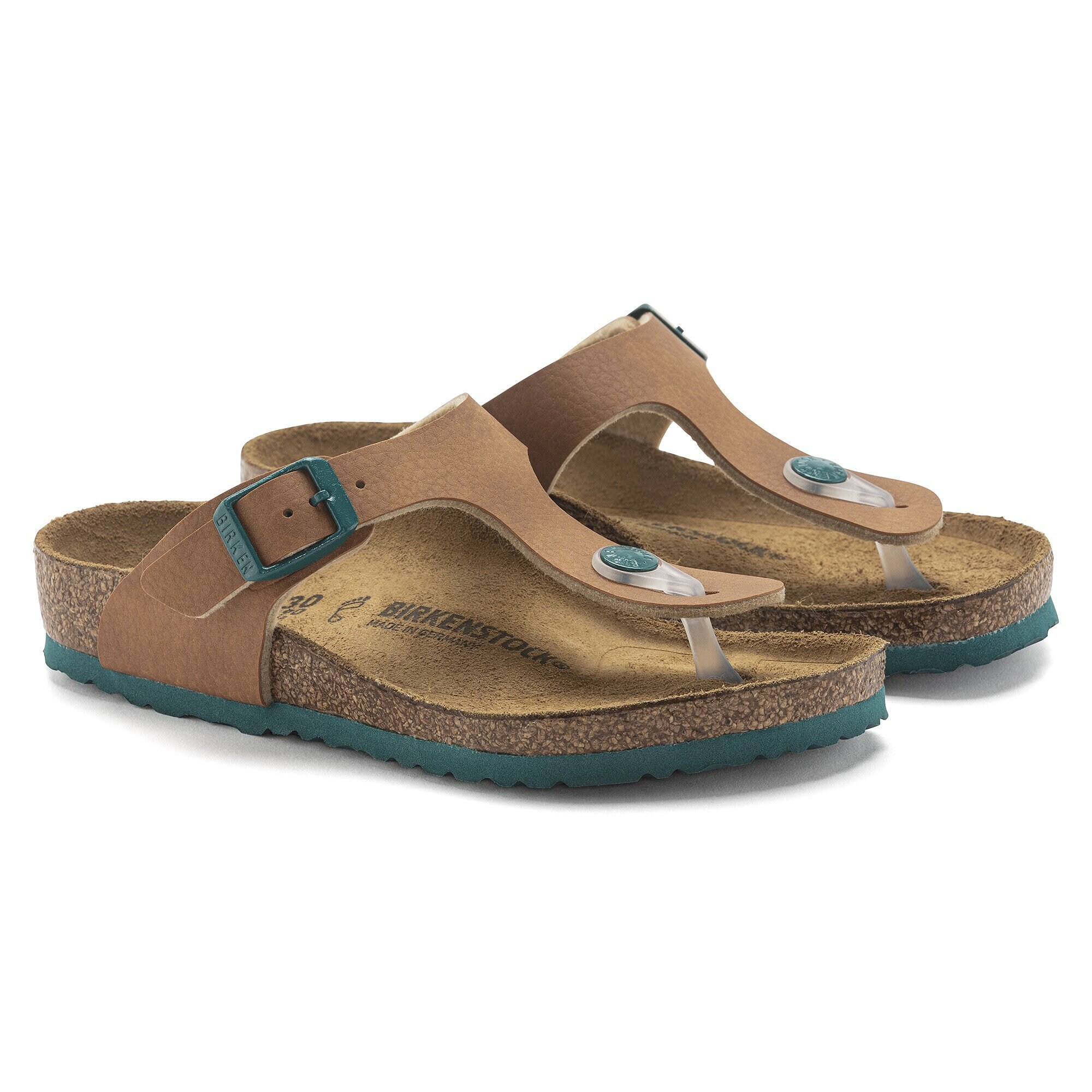 Gizeh Kids BS Birko-Flor Desert Soil Ginger Brown | BIRKENSTOCK