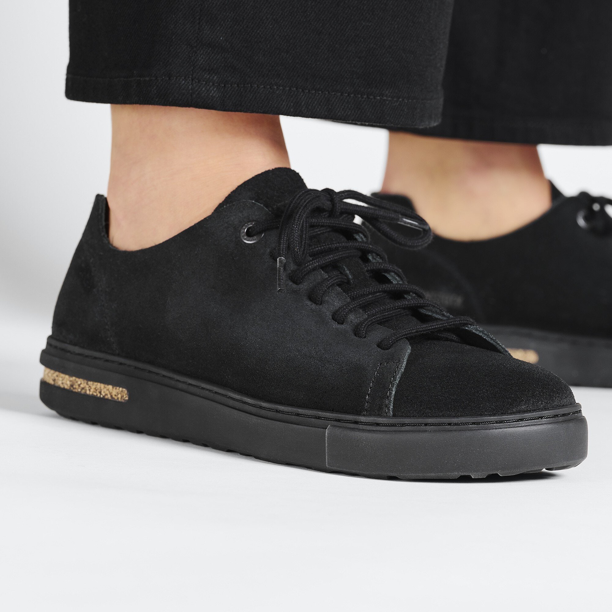 Bend Low Decon Nubuck Leather Triples Black | BIRKENSTOCK