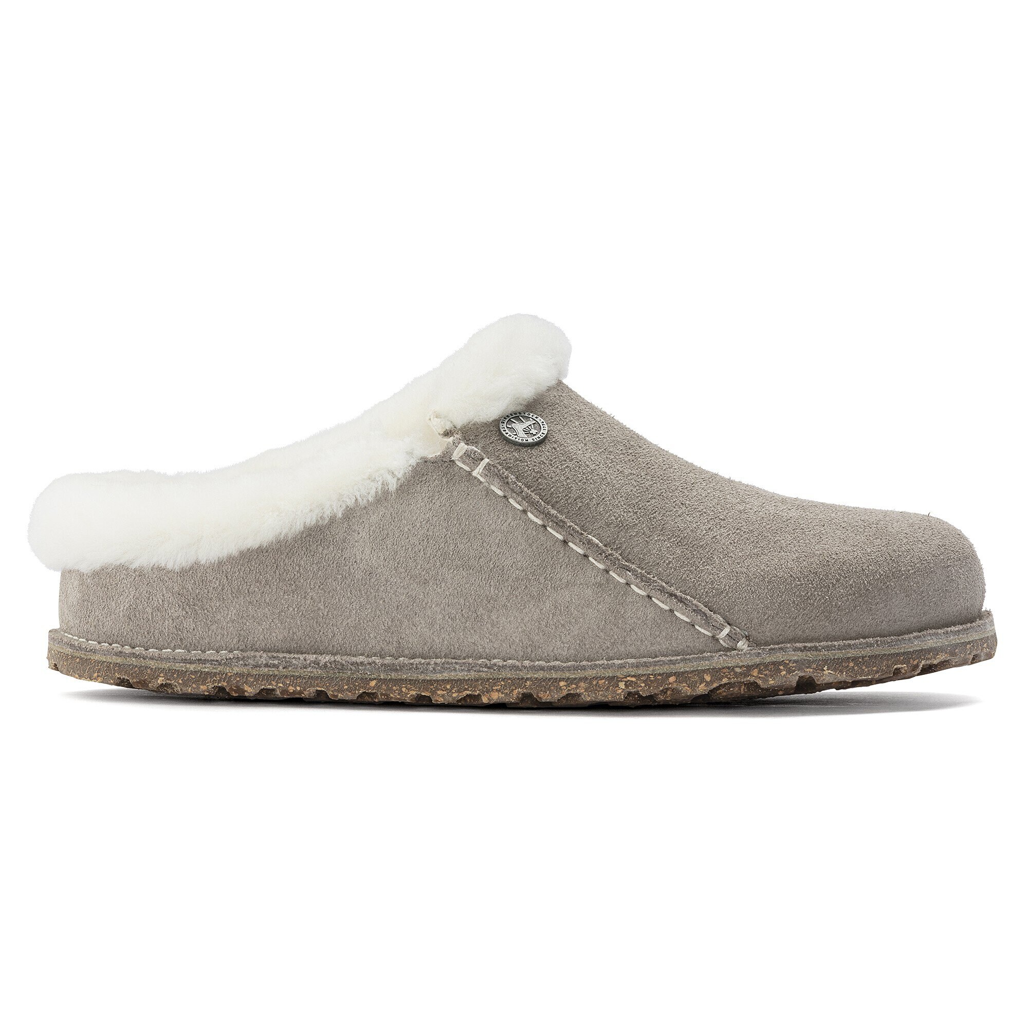 Zermatt Premium Suede Leather Stone Coin | BIRKENSTOCK