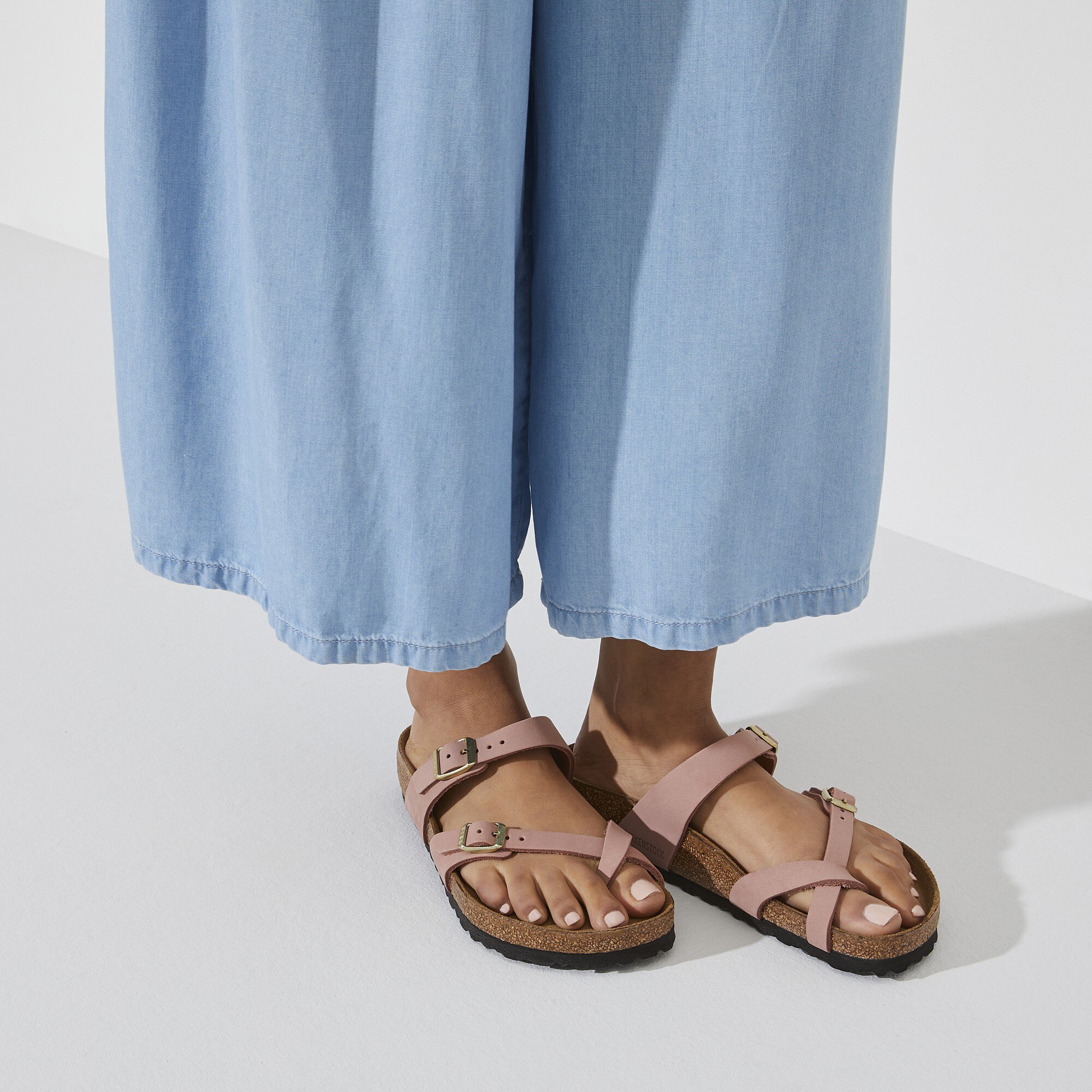 Mayari Soft Footbed Nubuk Leather Old Rose | BIRKENSTOCK