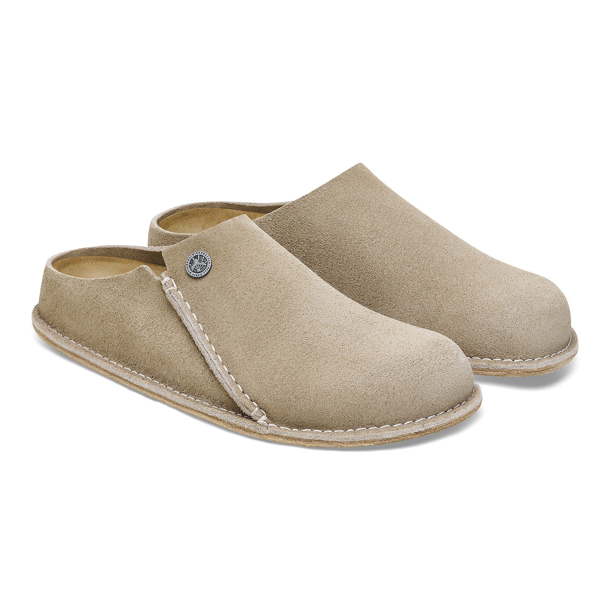Zermatt Premium Suede LEA Sole Suede Leather Taupe | BIRKENSTOCK