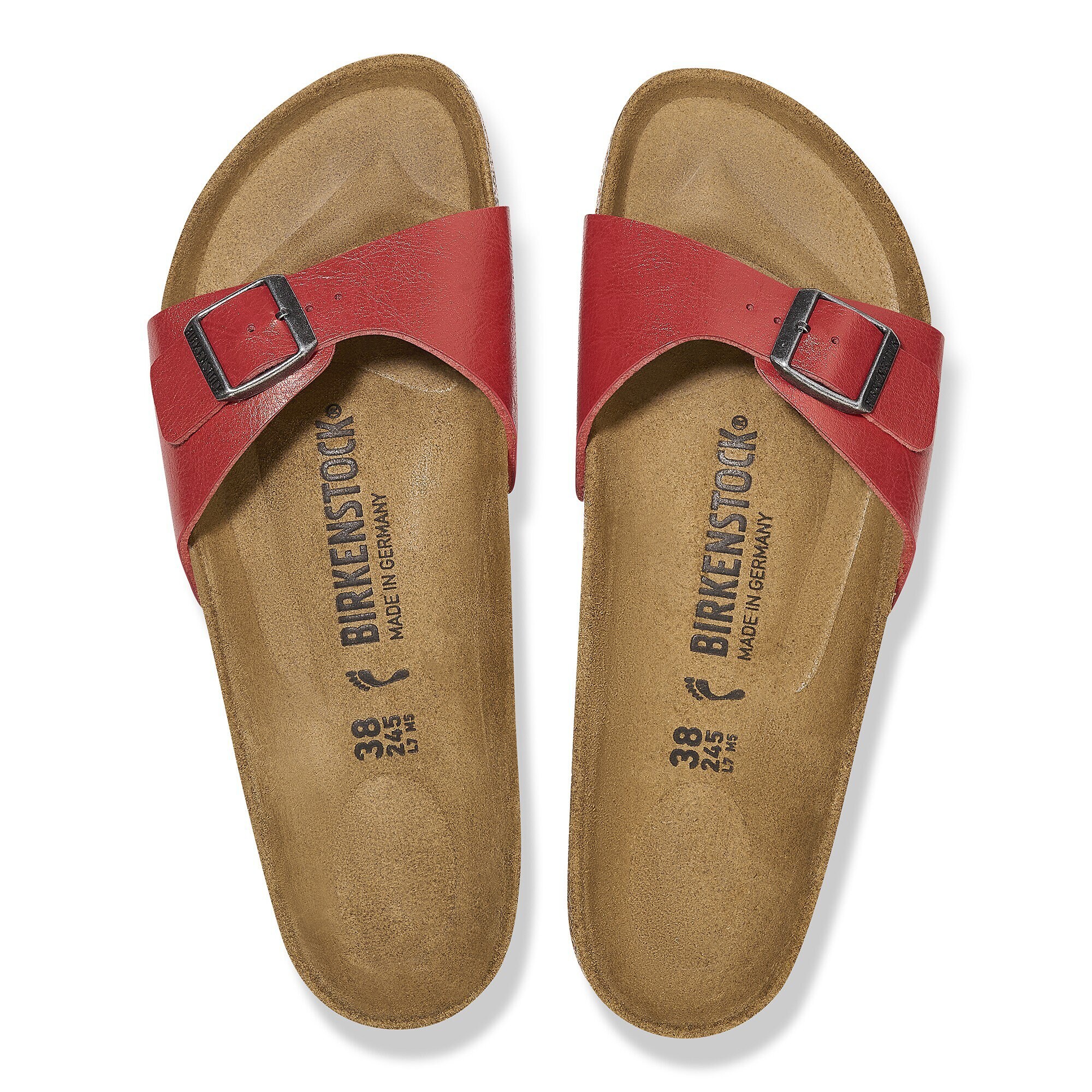Madrid Birko-Flor Graceful Mars Red | BIRKENSTOCK