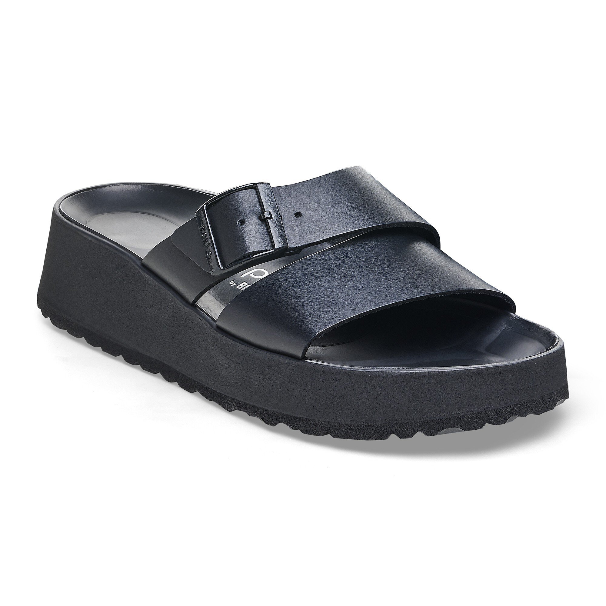Almina Cuir naturel Black | BIRKENSTOCK