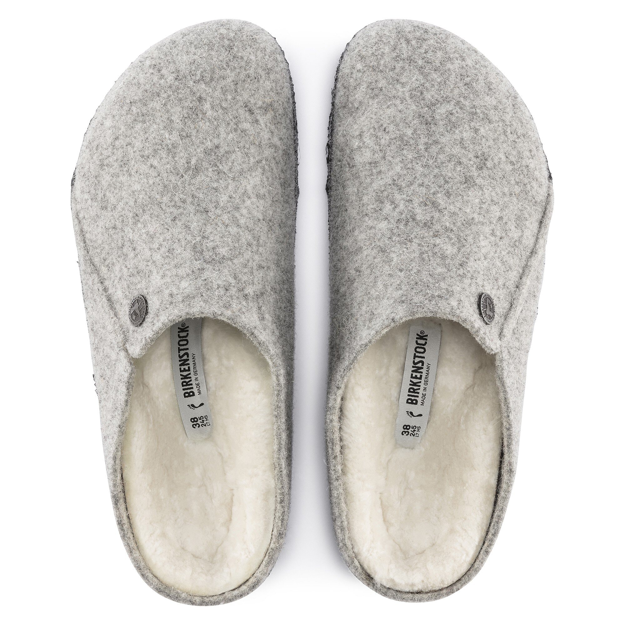 Zermatt Shearling Wool Felt Light Grey | BIRKENSTOCK