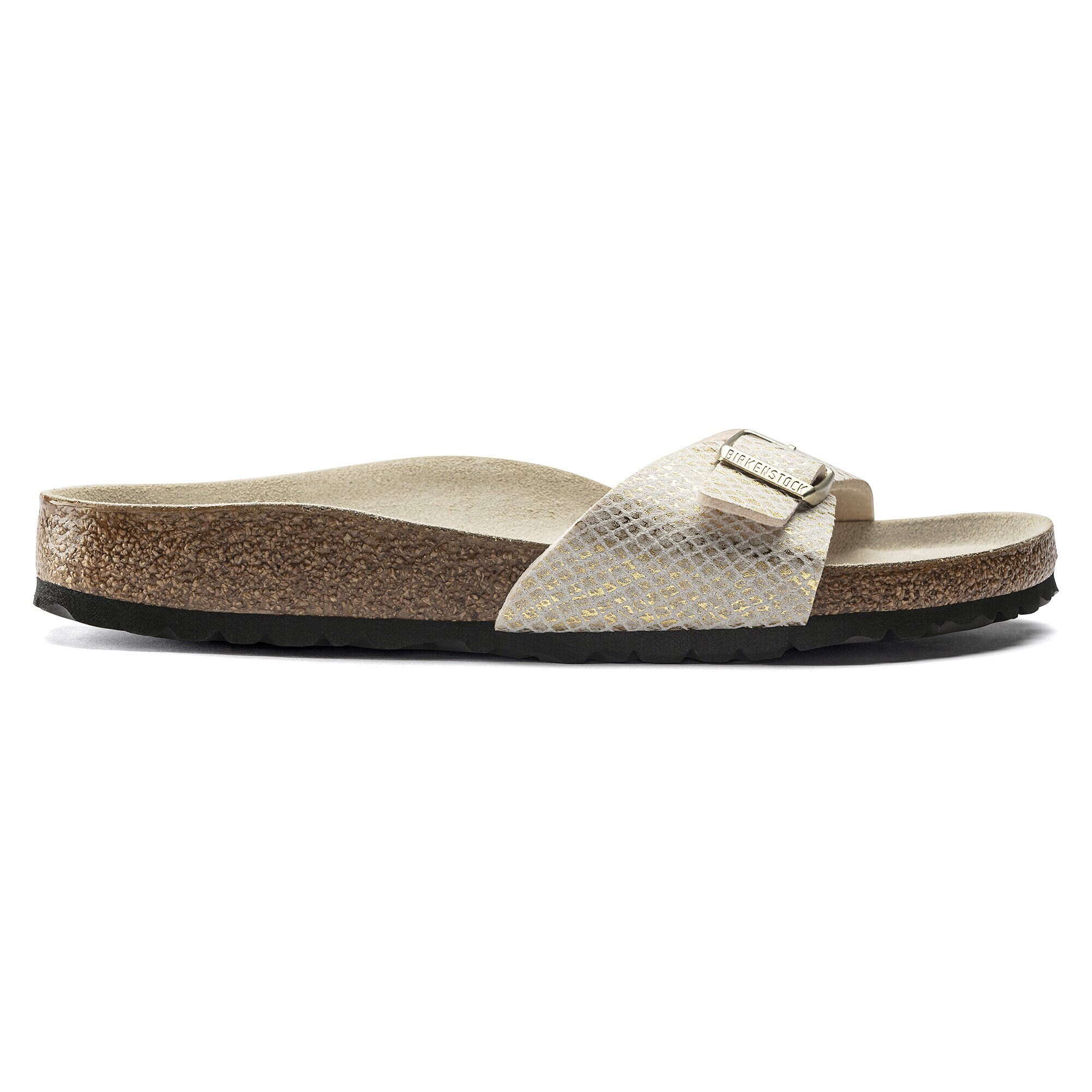 Madrid Microfiber Shiny Python Eggshell | BIRKENSTOCK