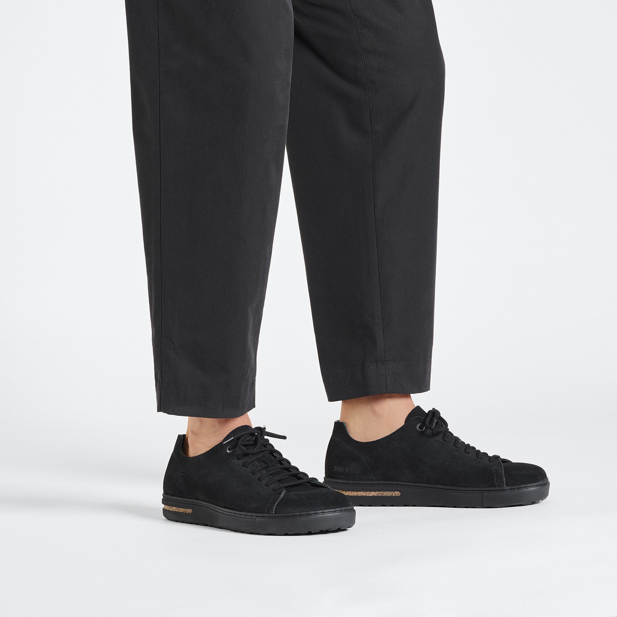 Bend Low Decon Nubuck Leather Triples Black | BIRKENSTOCK