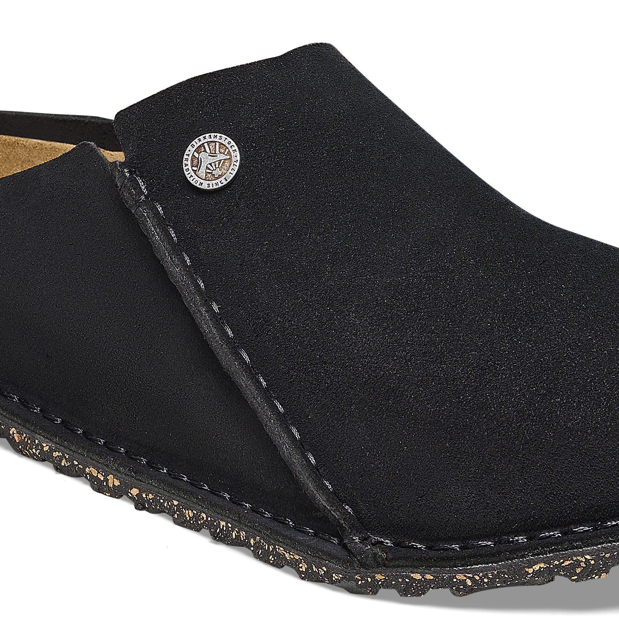 Zermatt Premium Suede Leather Black | BIRKENSTOCK