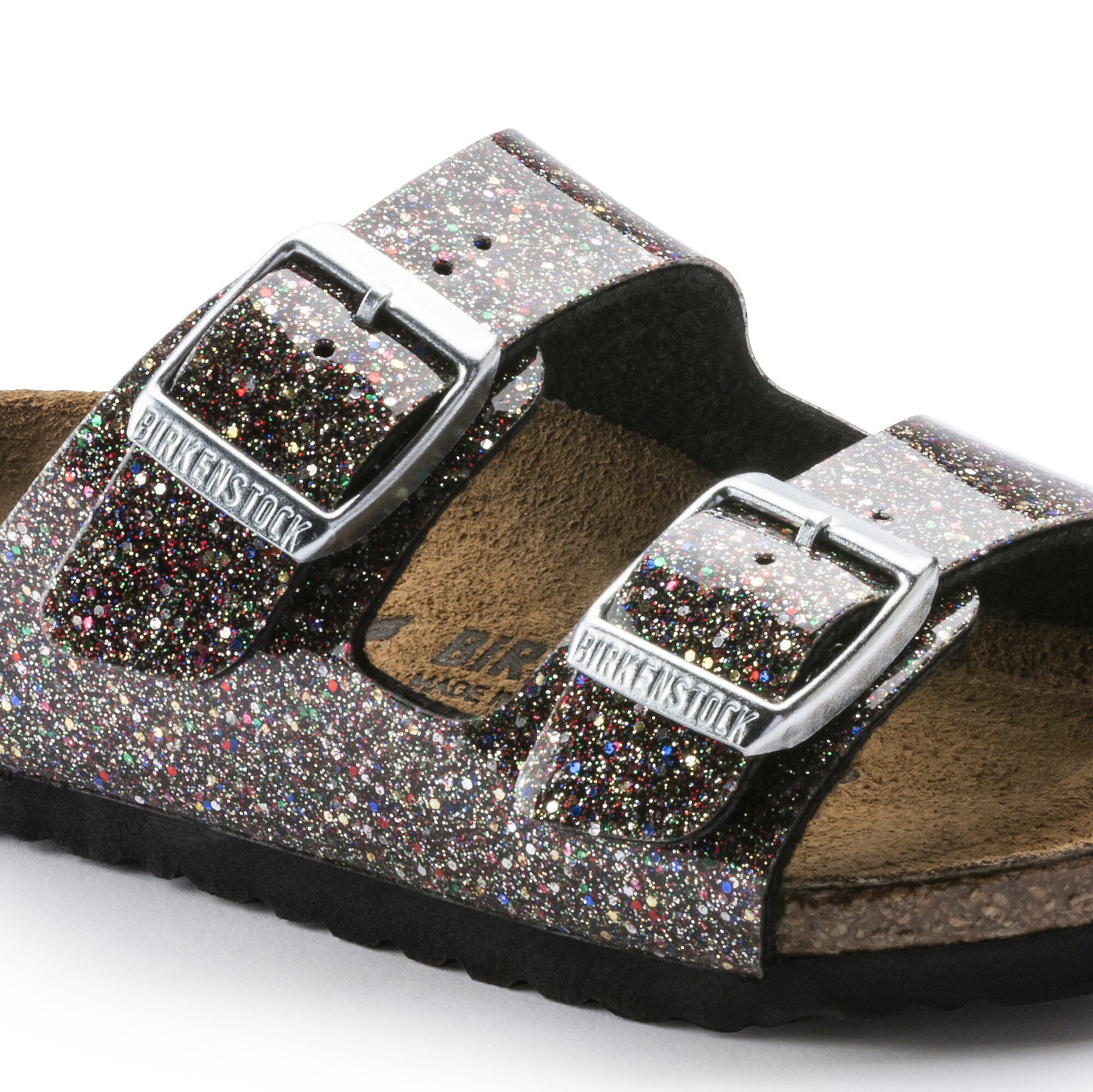 Arizona Kids Birko-Flor Cosmic Sparkle Black Multi | BIRKENSTOCK