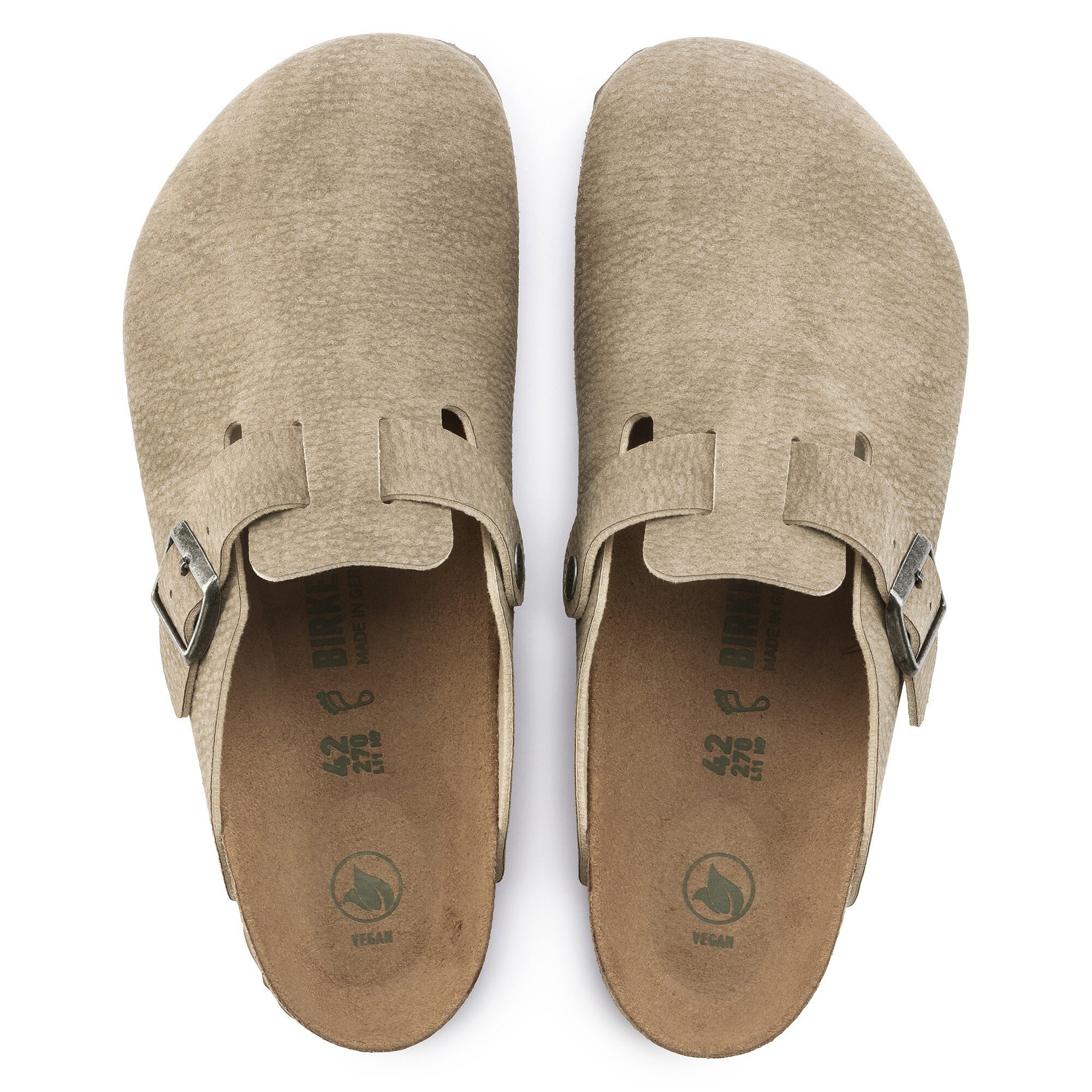 Boston Synthetik Desert Dust Gray Taupe | BIRKENSTOCK