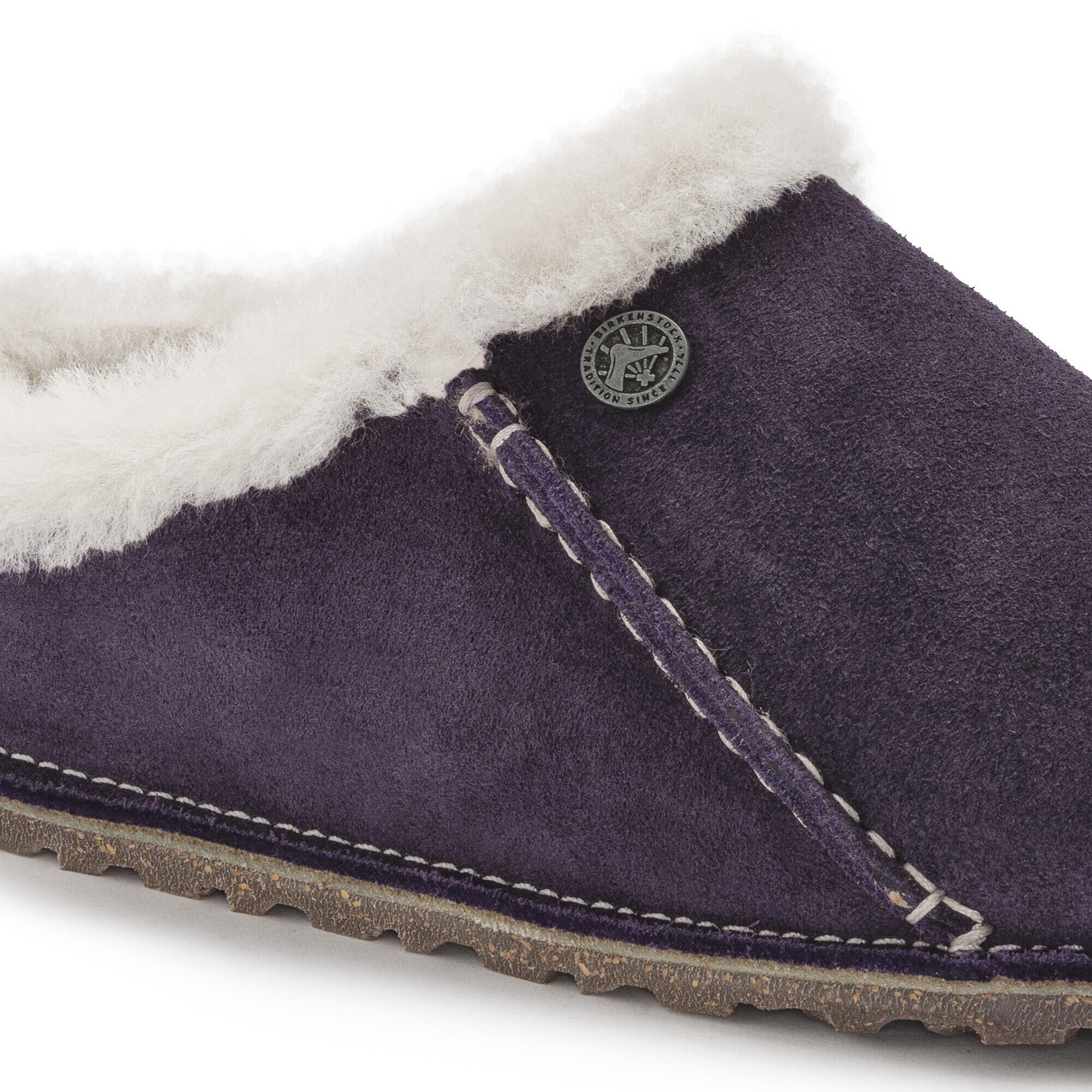 Zermatt Premium Suede Leather Dark Berry | BIRKENSTOCK