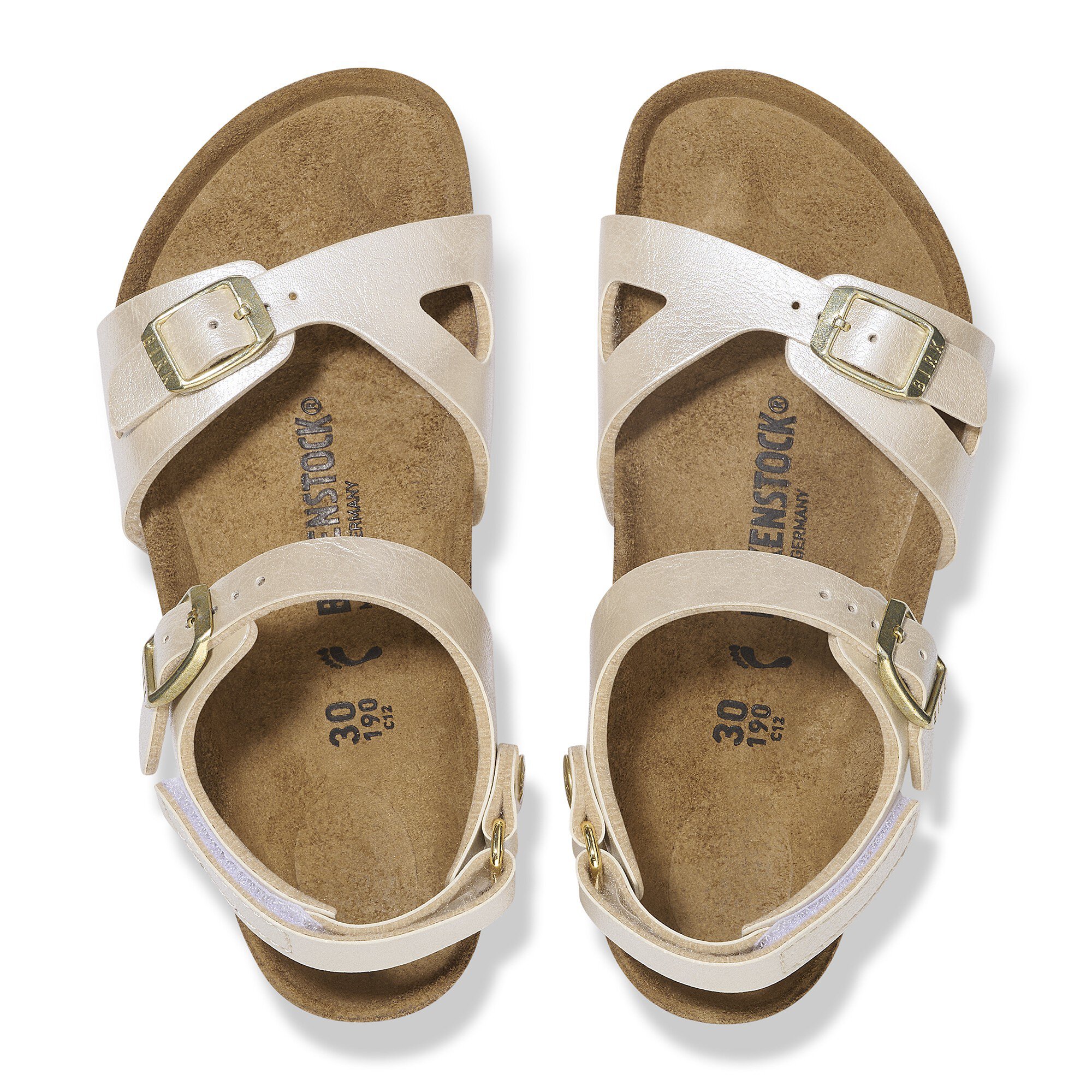 Rio AS Kids Birko-Flor Graceful Pearl White | BIRKENSTOCK