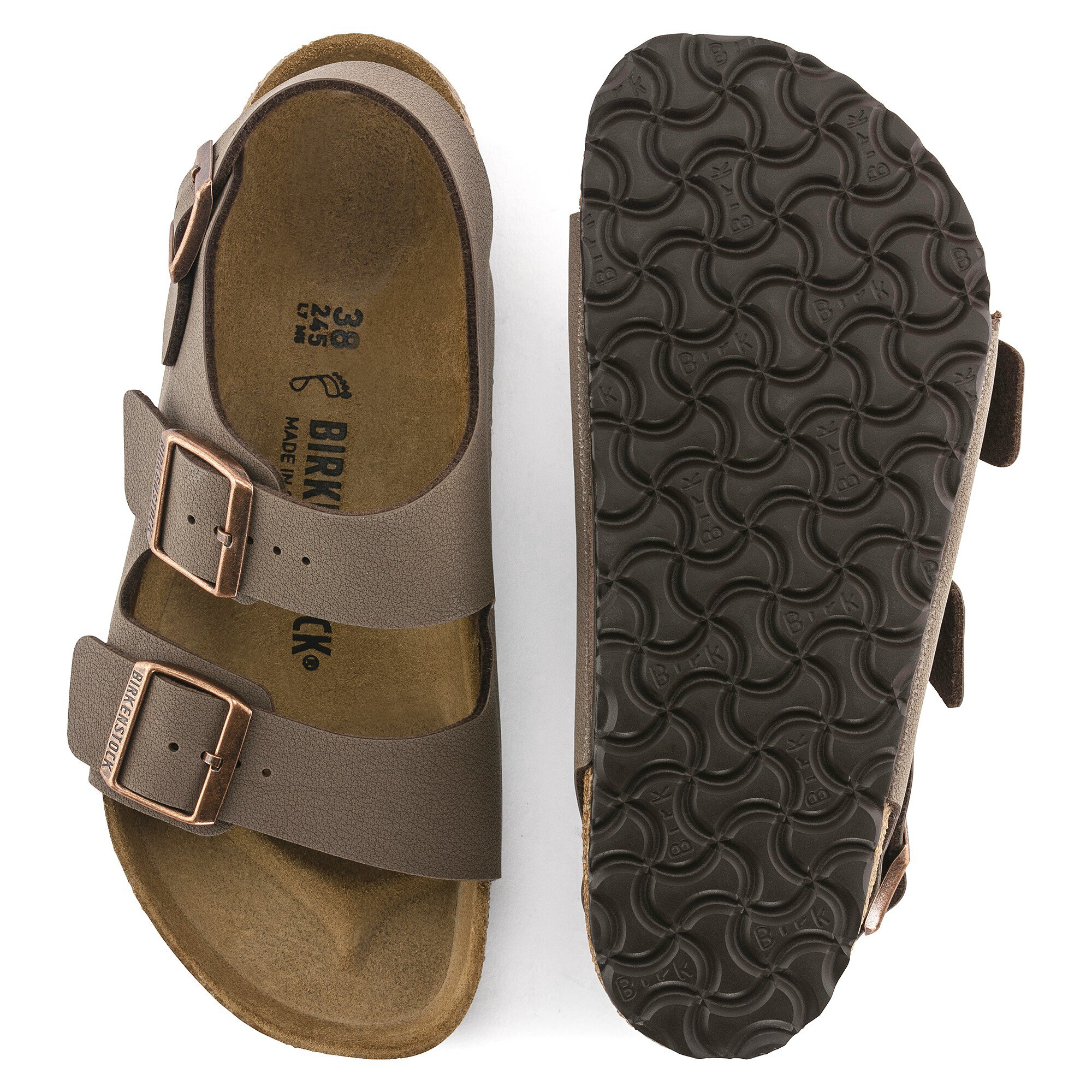 Milano Birkibuc Mocha | BIRKENSTOCK