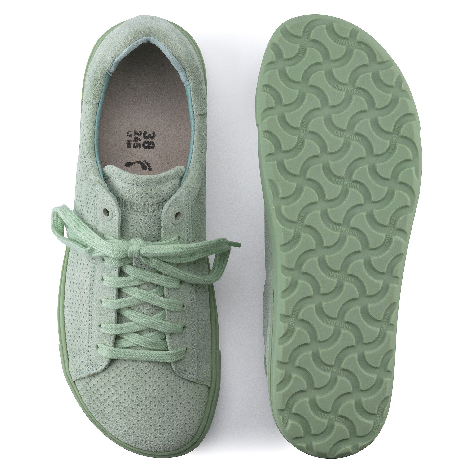 Bend Low Suede Embossed Matcha | BIRKENSTOCK