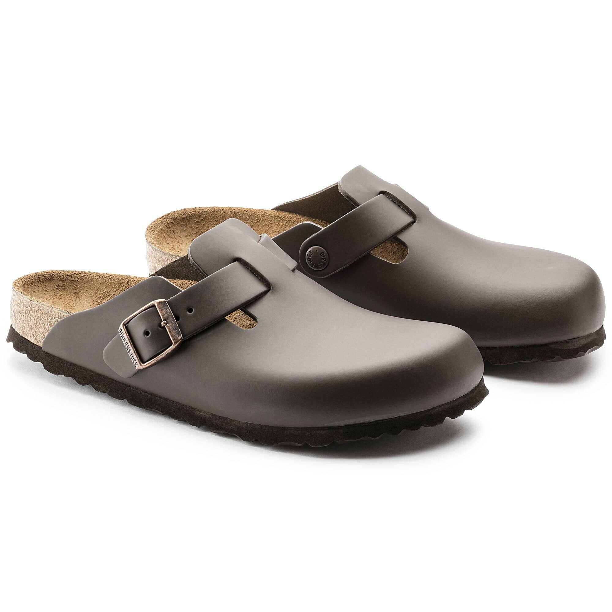 Boston Leather Dark Brown | BIRKENSTOCK