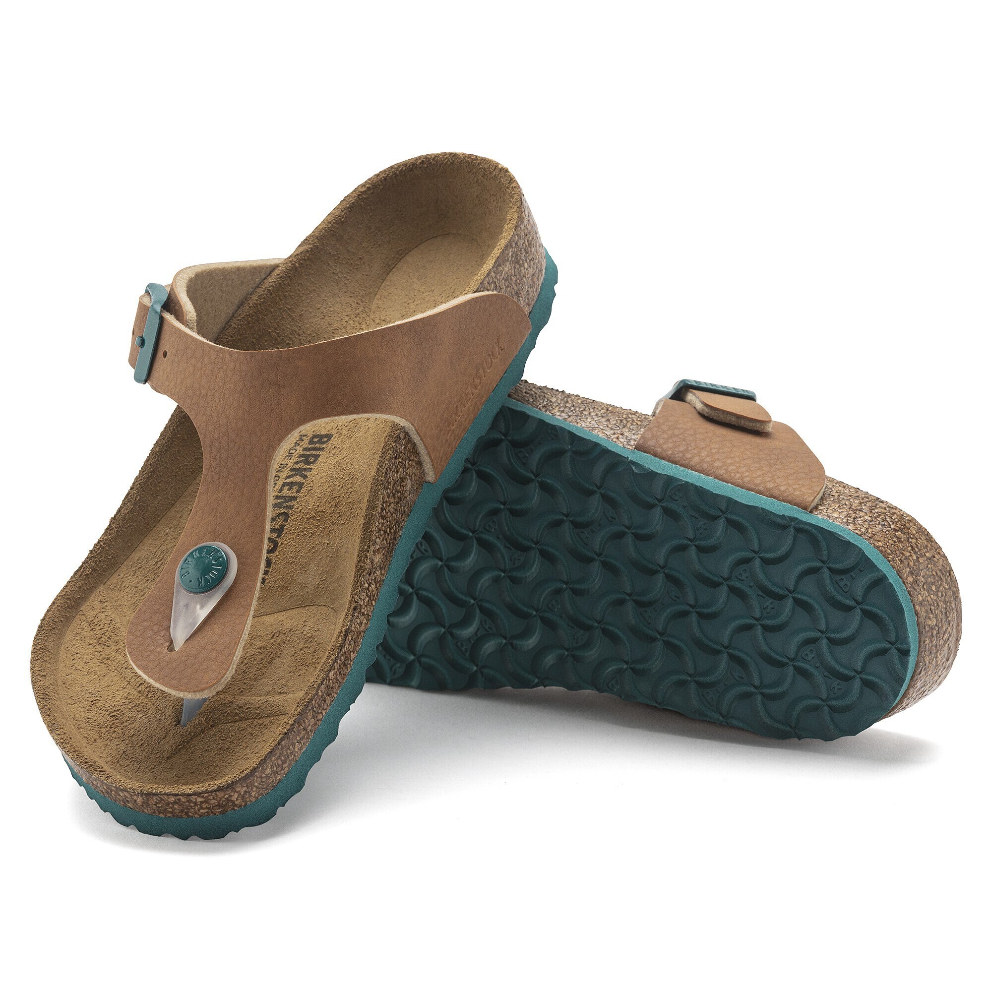 Gizeh Kids BS Birko-Flor Desert Soil Ginger Brown | BIRKENSTOCK