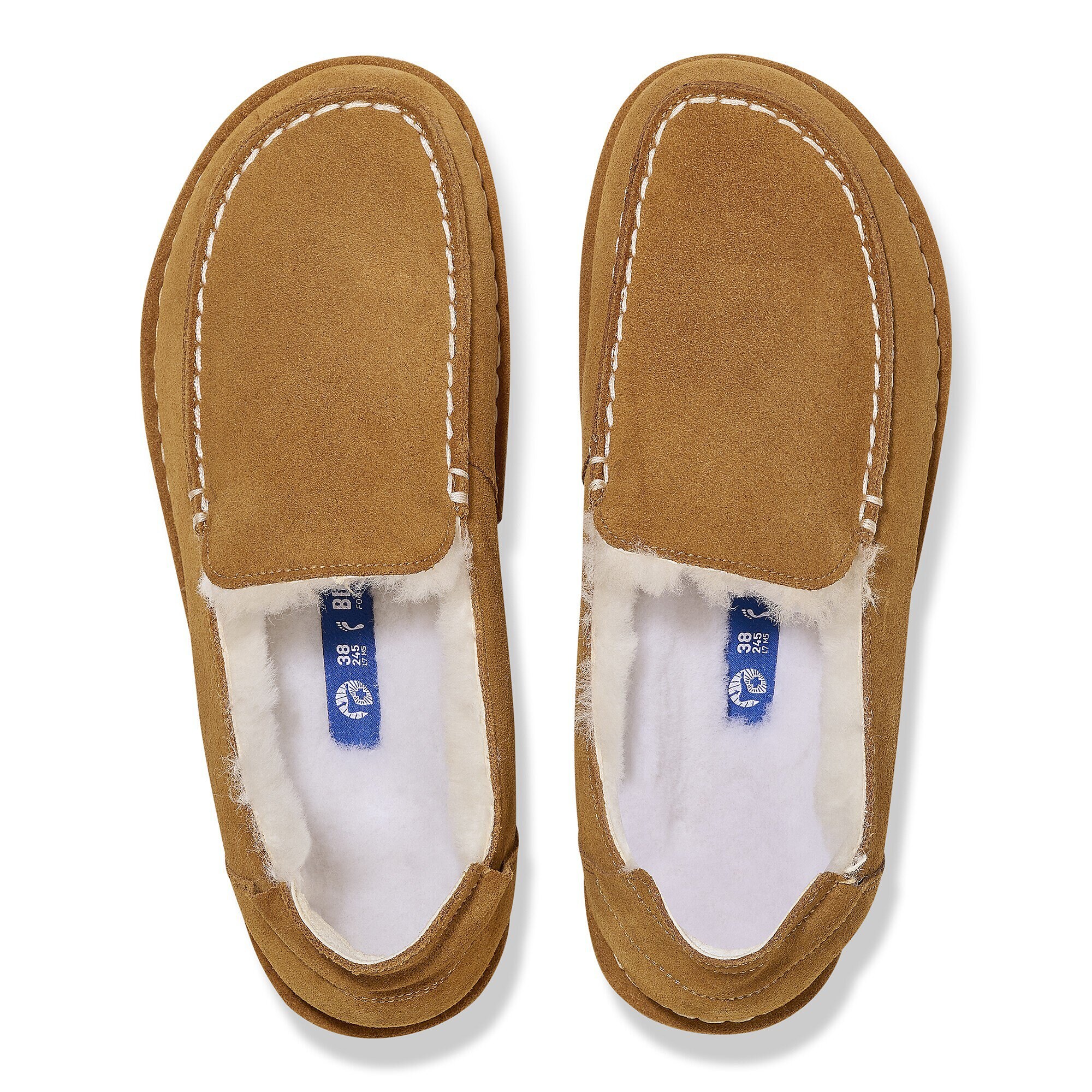 Utti Shearling Suede Leather Mink | BIRKENSTOCK
