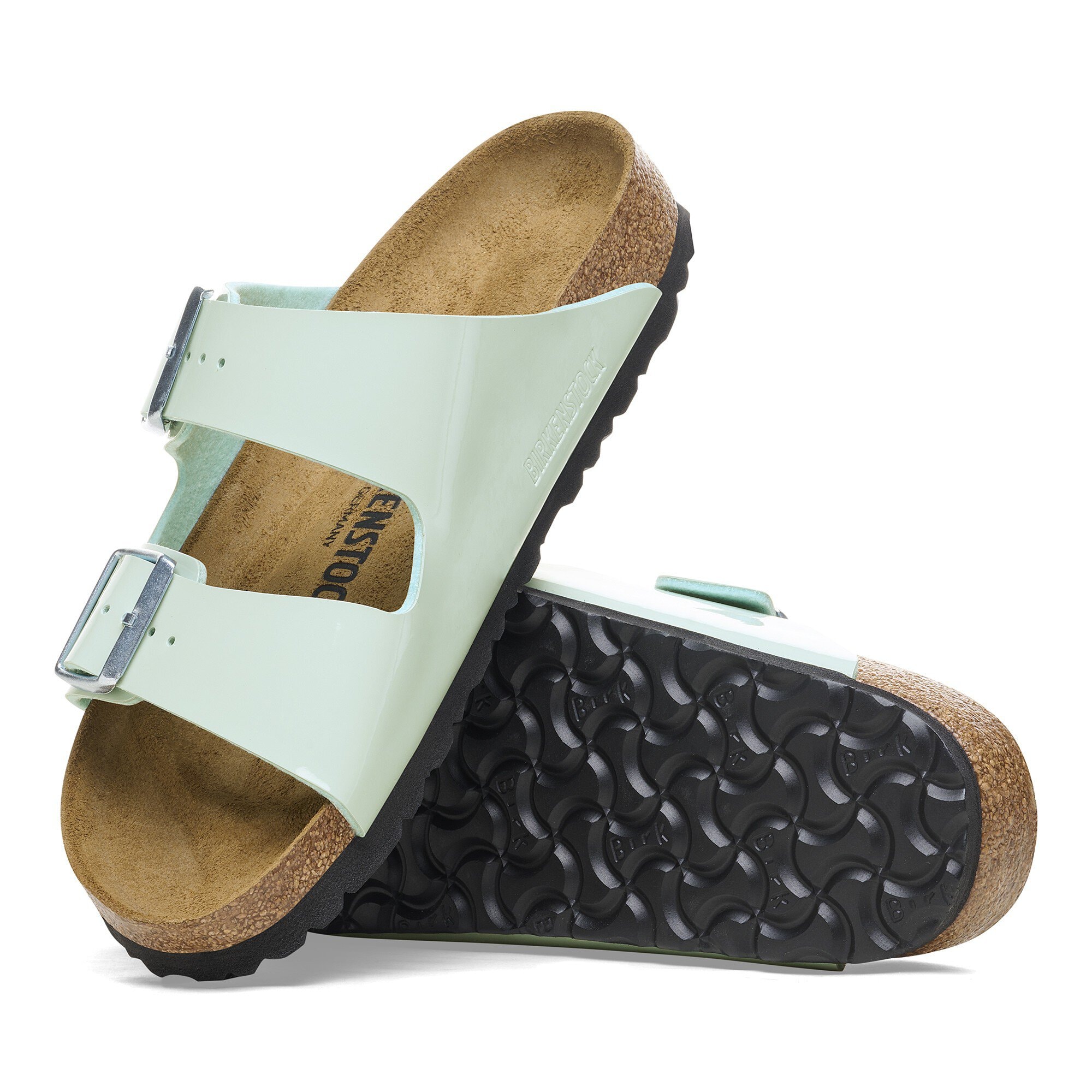 Arizona Birko-Flor Patent Patent Surf Green | BIRKENSTOCK