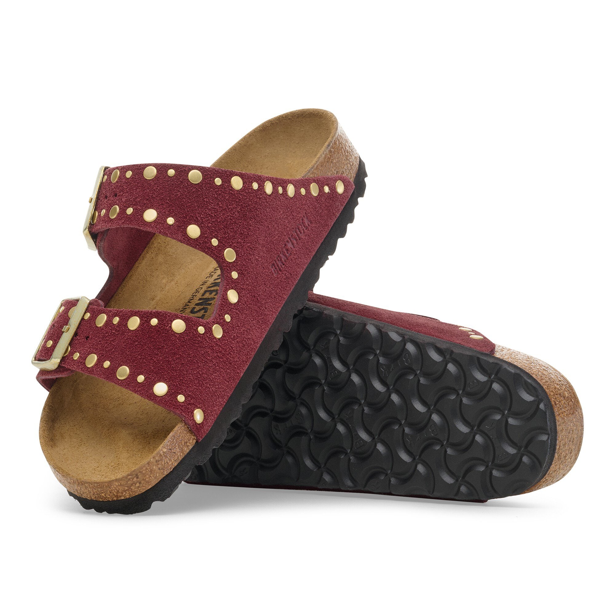 Arizona Rivet Suède Zinfandel | BIRKENSTOCK