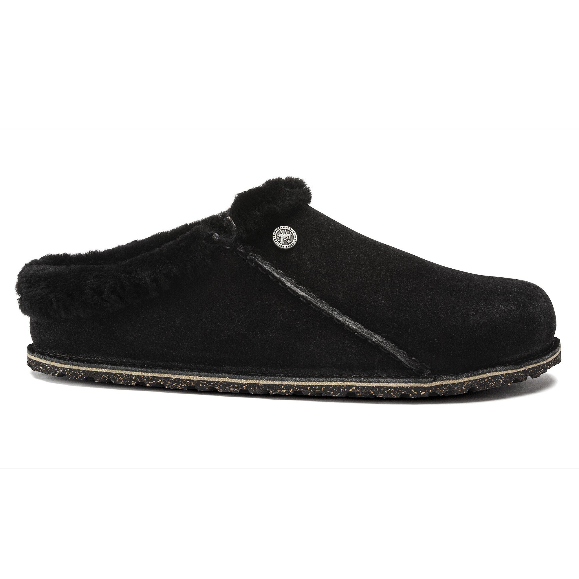 Zermatt Premium Suede Leather Black | BIRKENSTOCK
