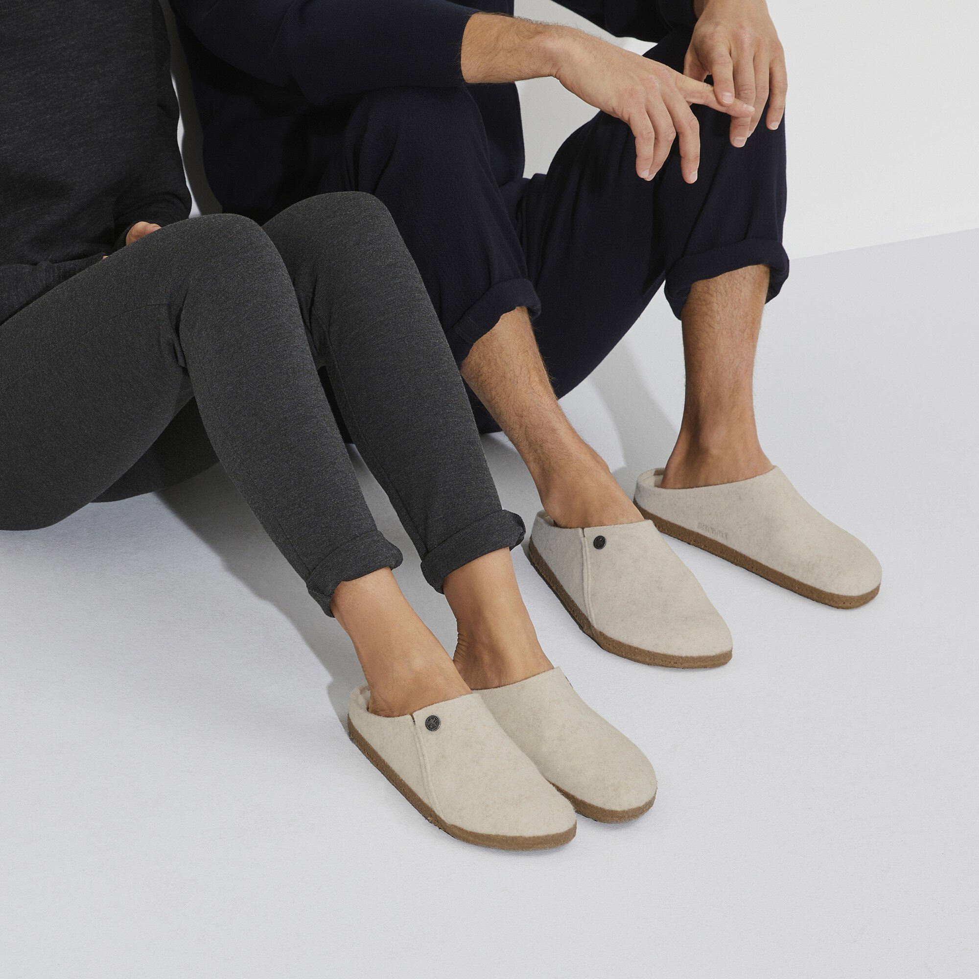 Zermatt Shearling Felt Ecru | BIRKENSTOCK