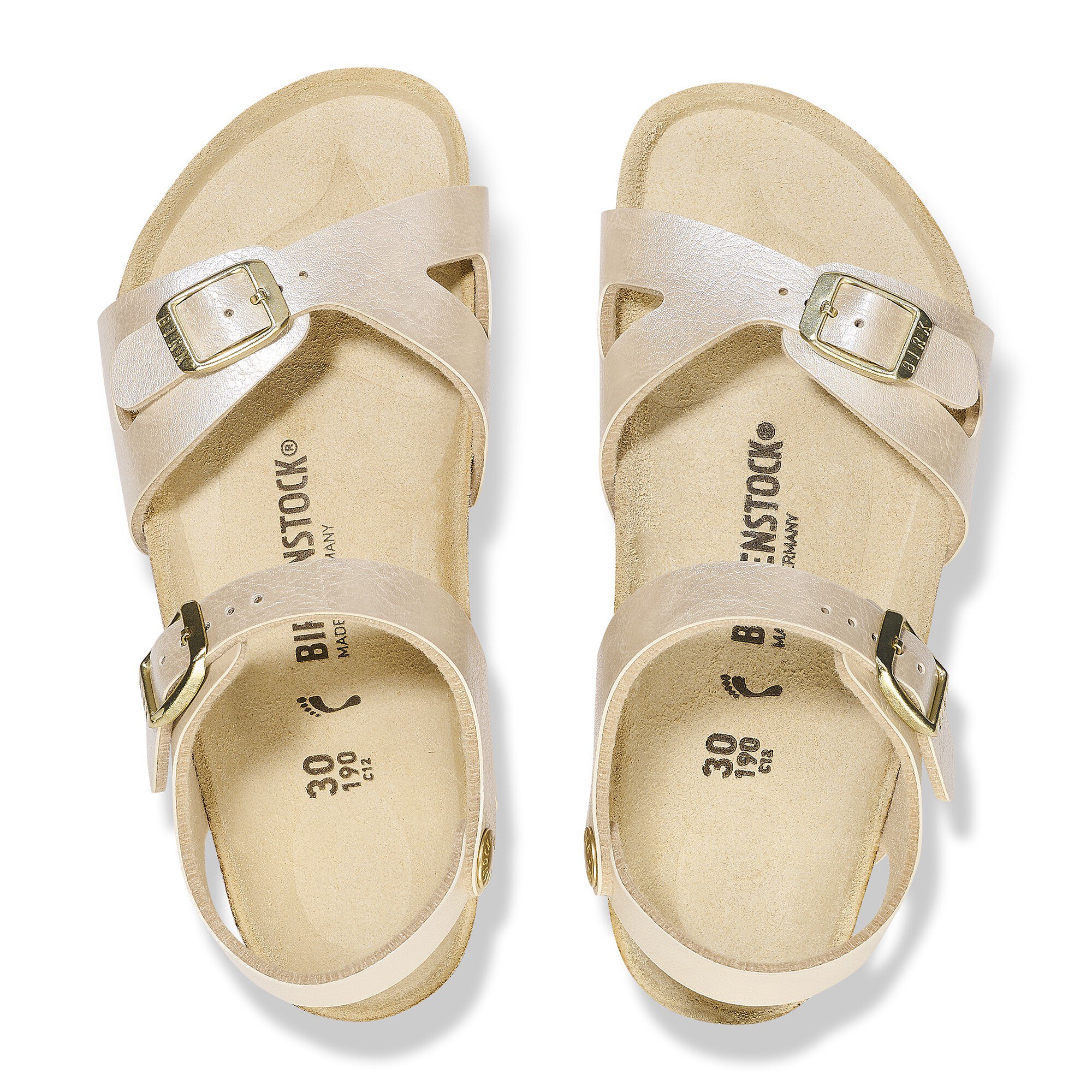Rio Kids Birko-Flor Graceful Pearl White | BIRKENSTOCK
