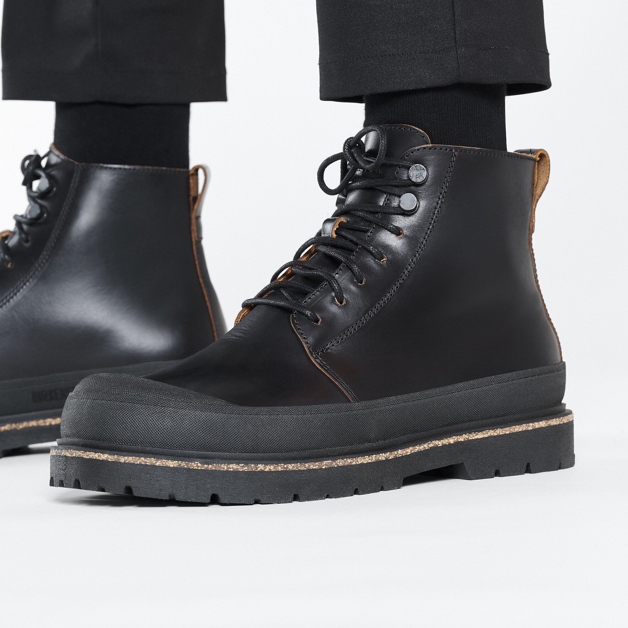 Prescott Waxy Leather Black | BIRKENSTOCK