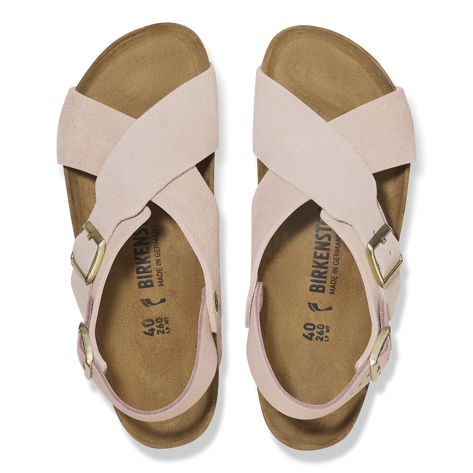 Tulum II VL/NB Nubuck/Suède Light Rose | BIRKENSTOCK