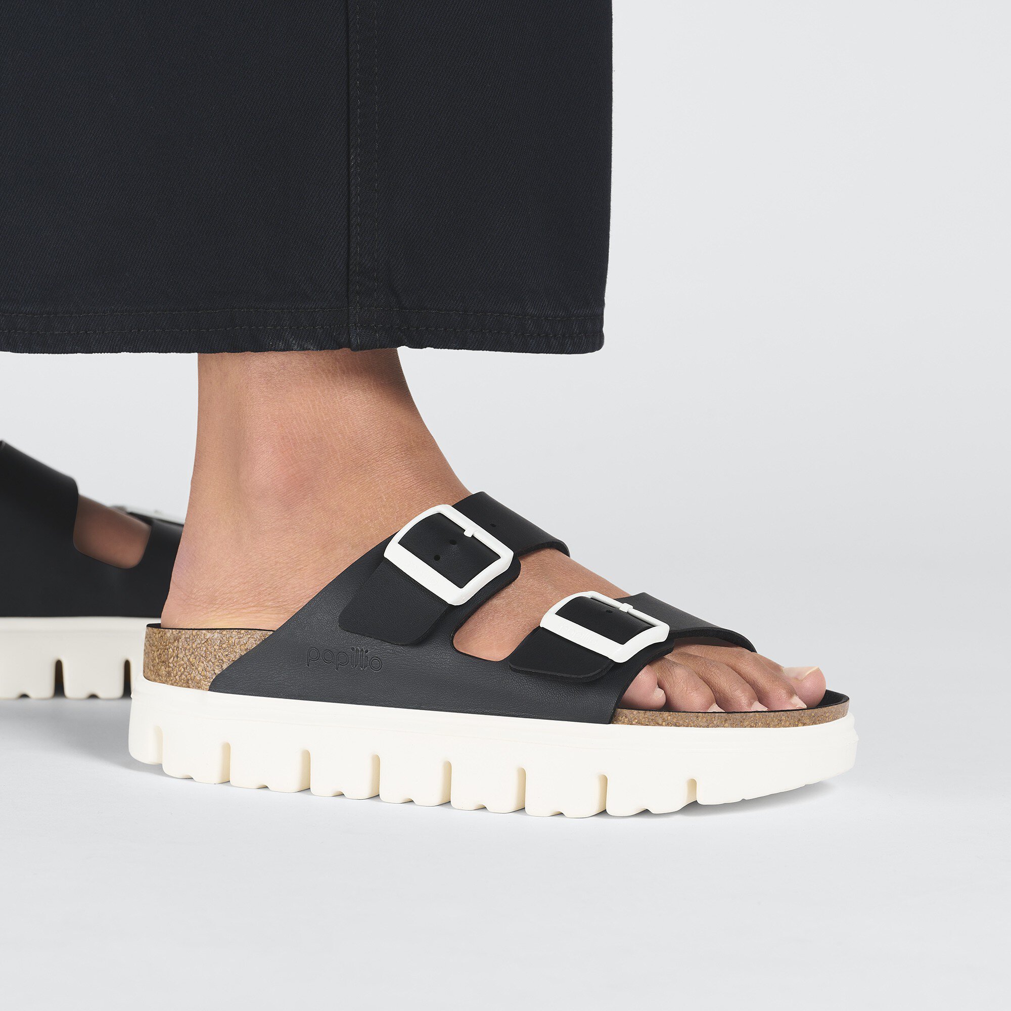 Arizona Chunky Birko-Flor Black | BIRKENSTOCK