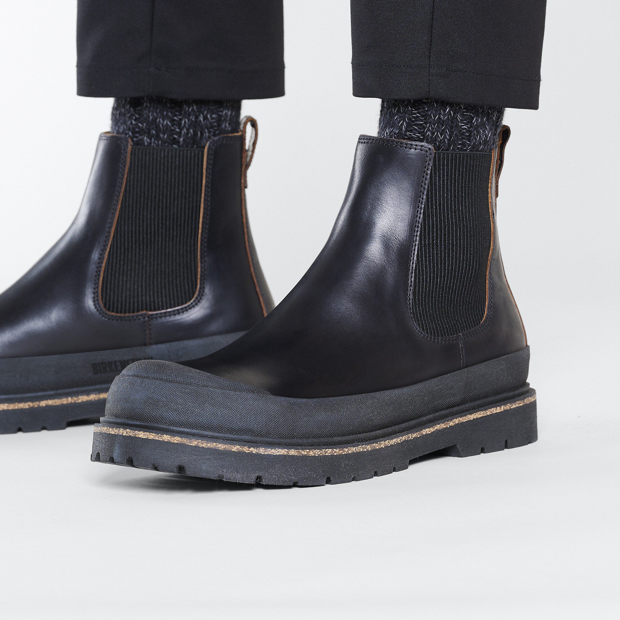 Prescott Slip On Men Oiled Leather Black | BIRKENSTOCK