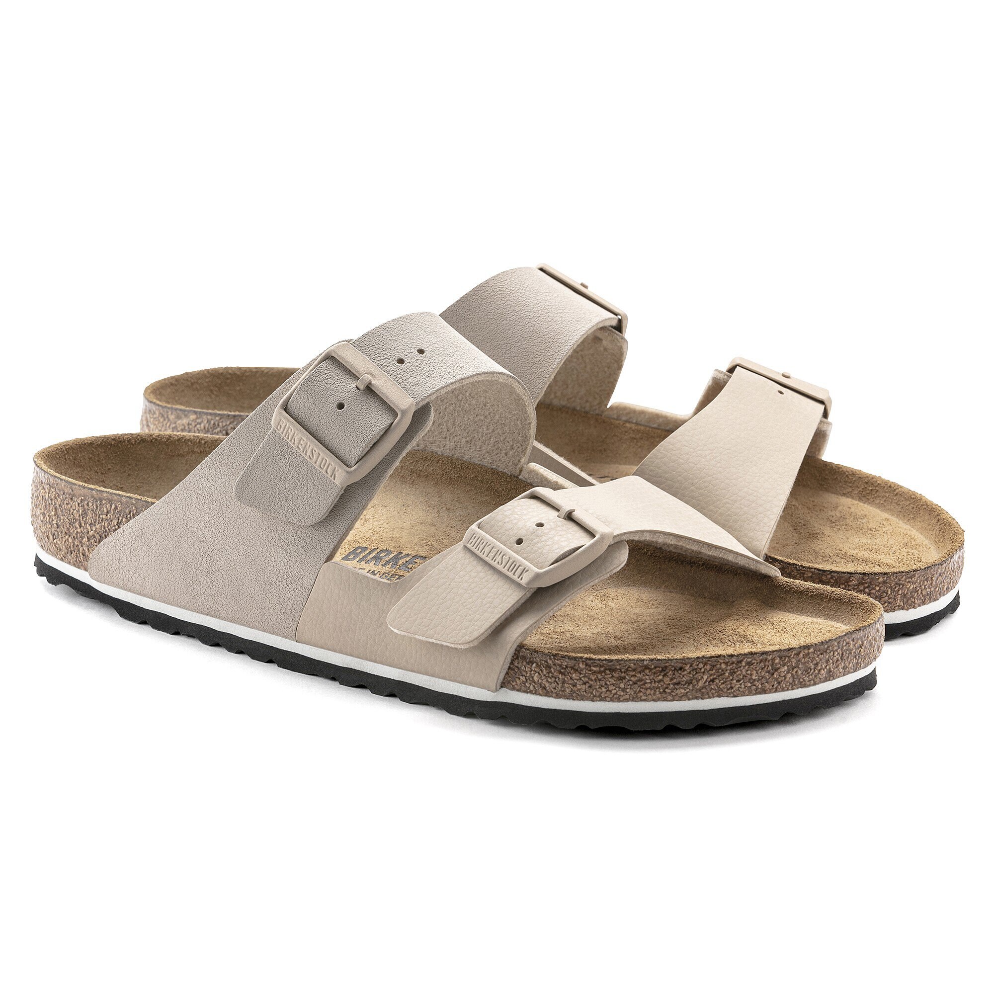 Arizona Split Birko-Flor Ice/Sandcastle | BIRKENSTOCK