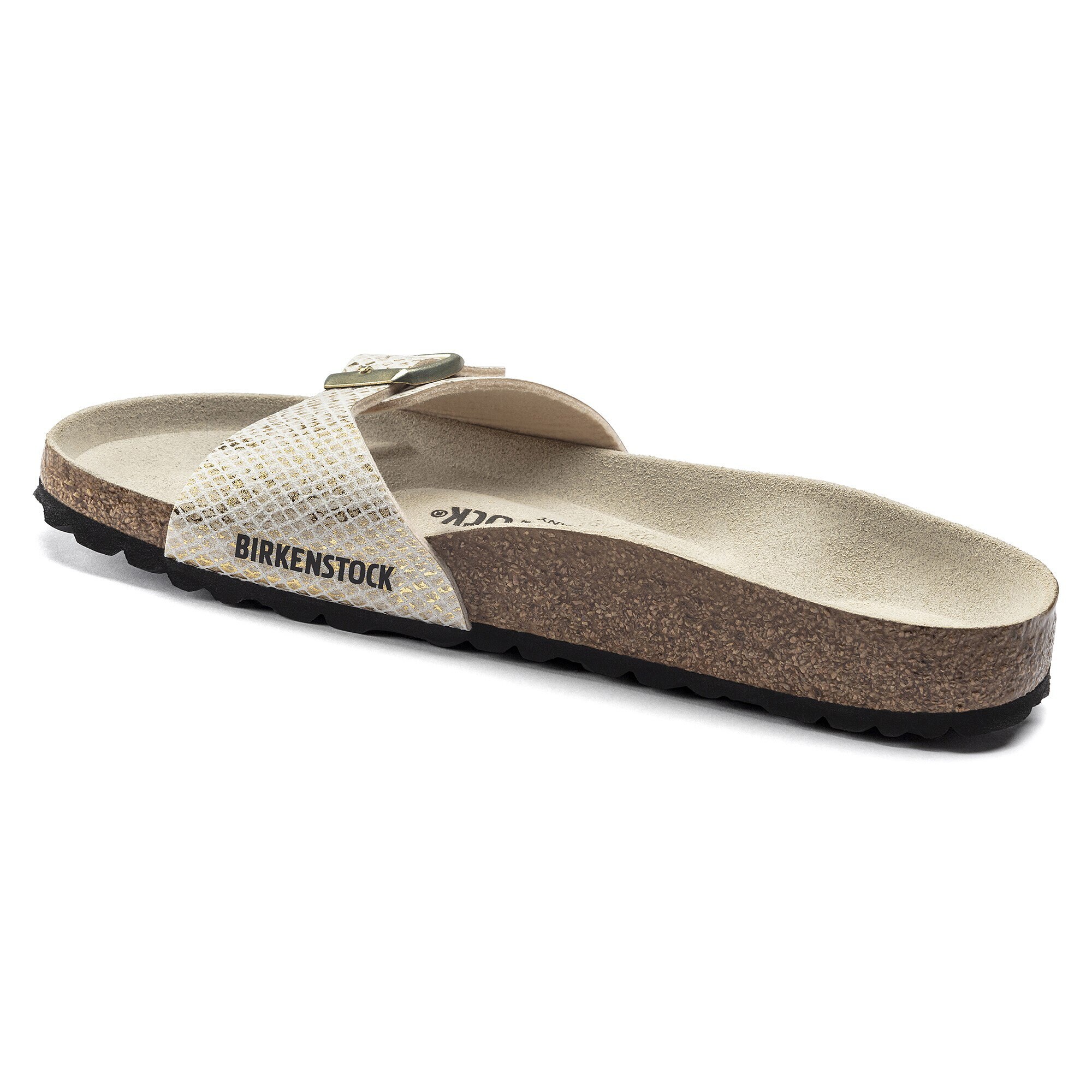 Madrid Microfiber Shiny Python Eggshell | BIRKENSTOCK