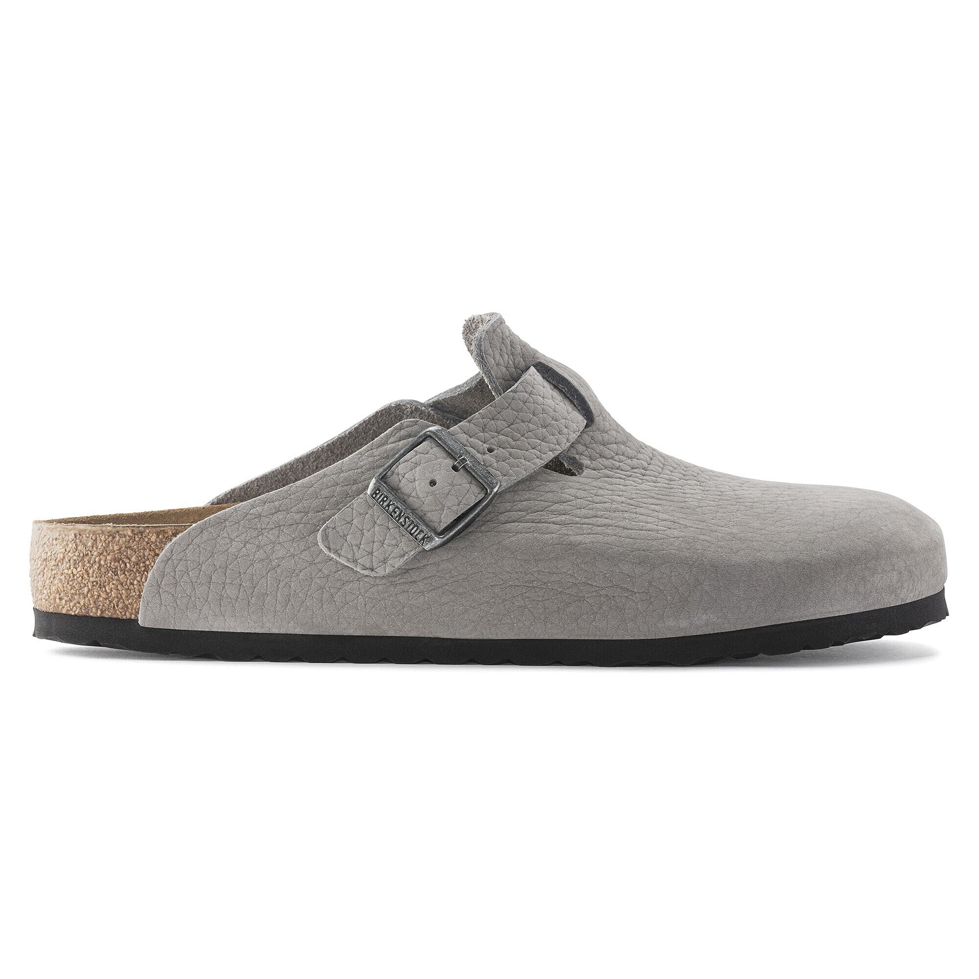 Boston Nubuck Leather Whale Gray | BIRKENSTOCK