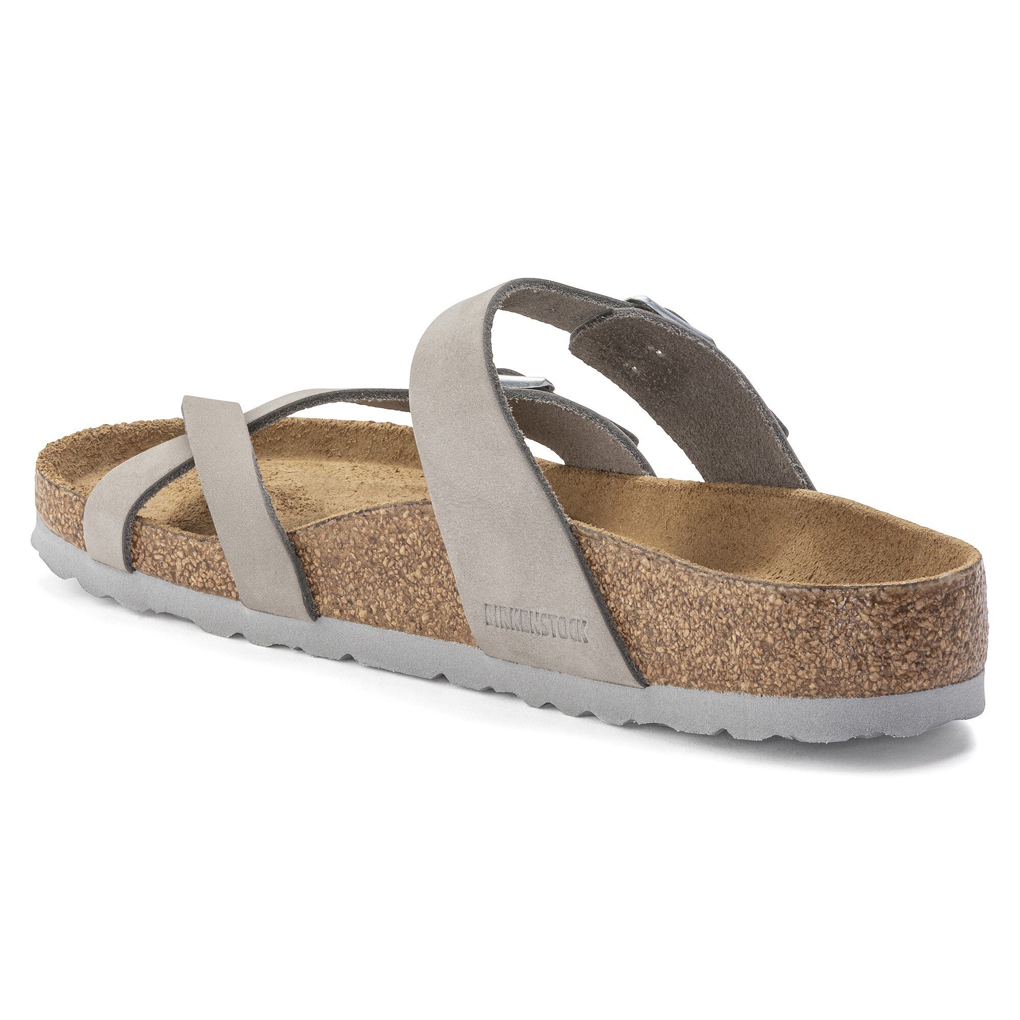 Mayari Soft Footbed Nubuk Leather Dove Gray | BIRKENSTOCK
