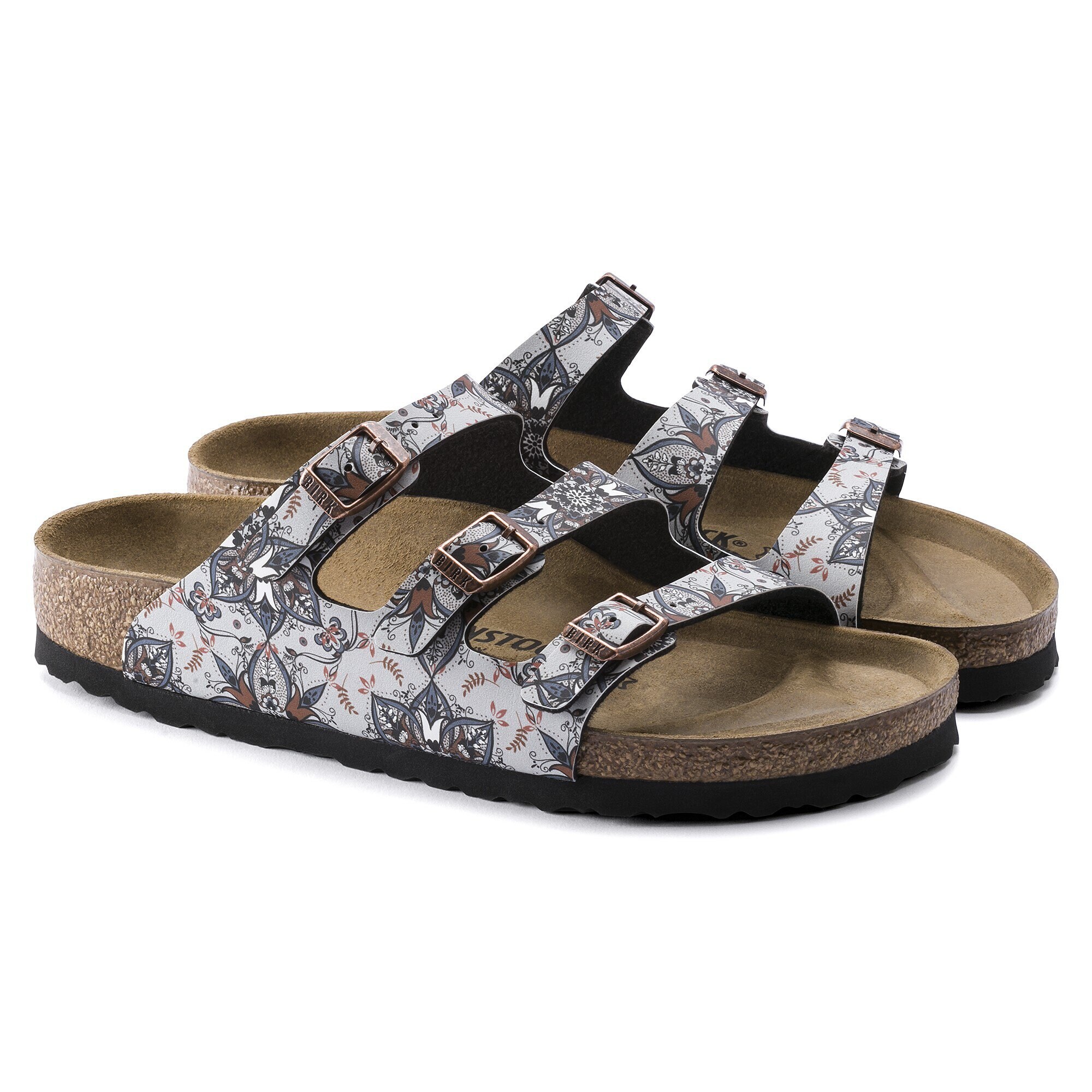 Florida Birko-Flor Boho Flowers Navy | shop online at BIRKENSTOCK