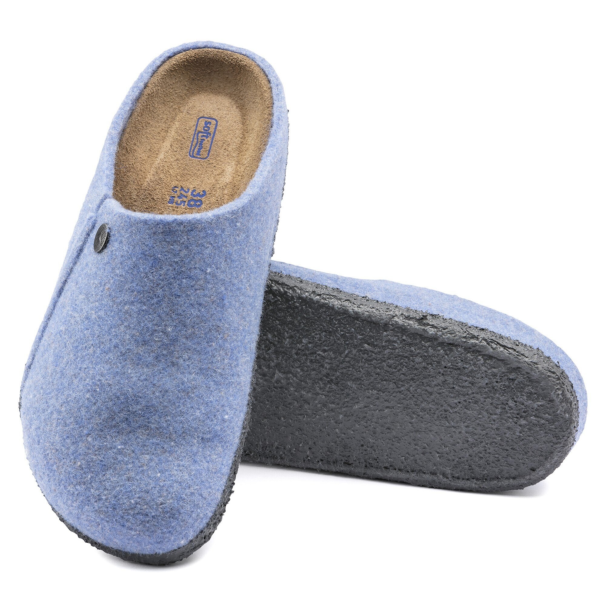 Zermatt Soft Footbed / ツェルマット ソフトベッド ウールフェルト ライトブルー | BIRKENSTOCK