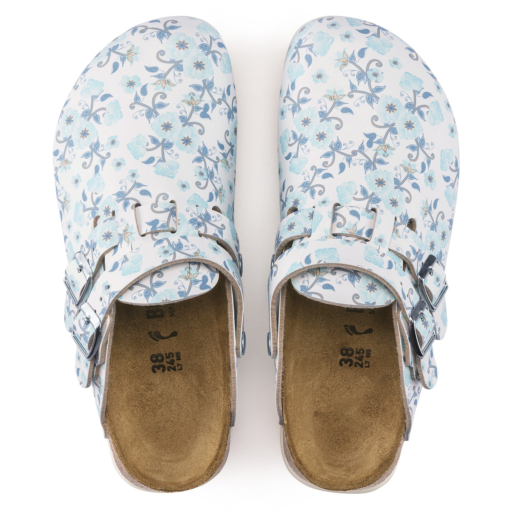 Kay SL Birko-Flor Blooming Roses Blue | BIRKENSTOCK