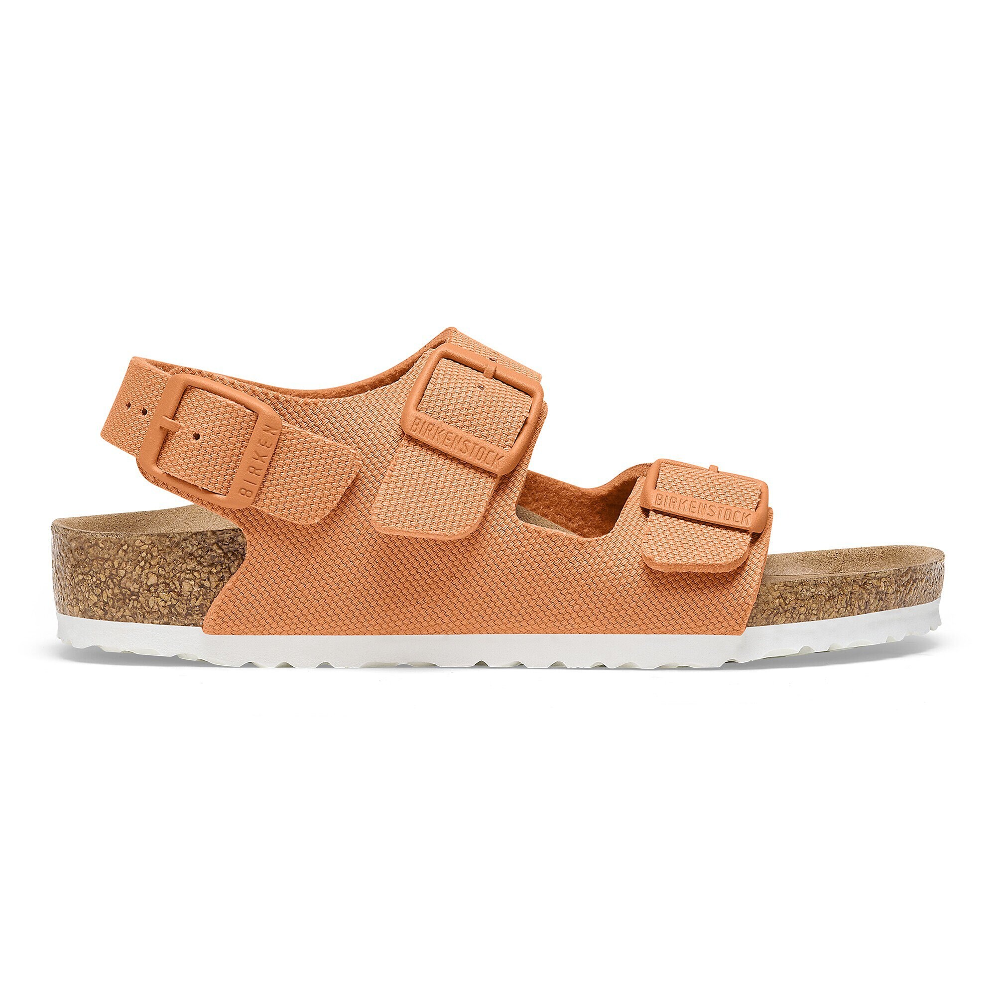 Milano Kids Vegan Textile Vegan Canvas Papaya | BIRKENSTOCK