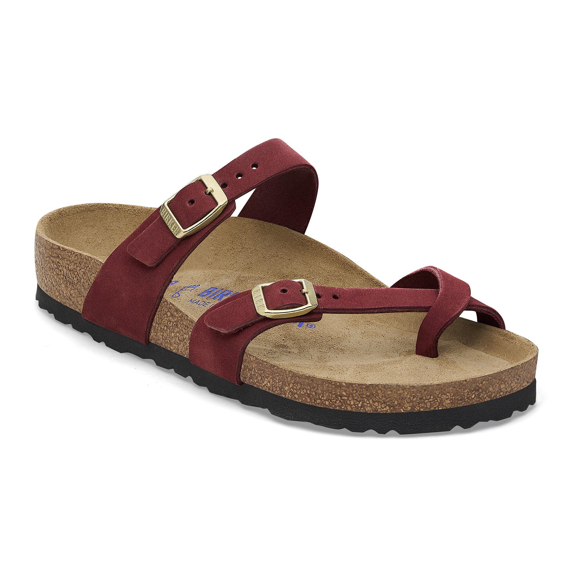 Mayari Soft Footbed Nubuck Leather Zinfandel | BIRKENSTOCK